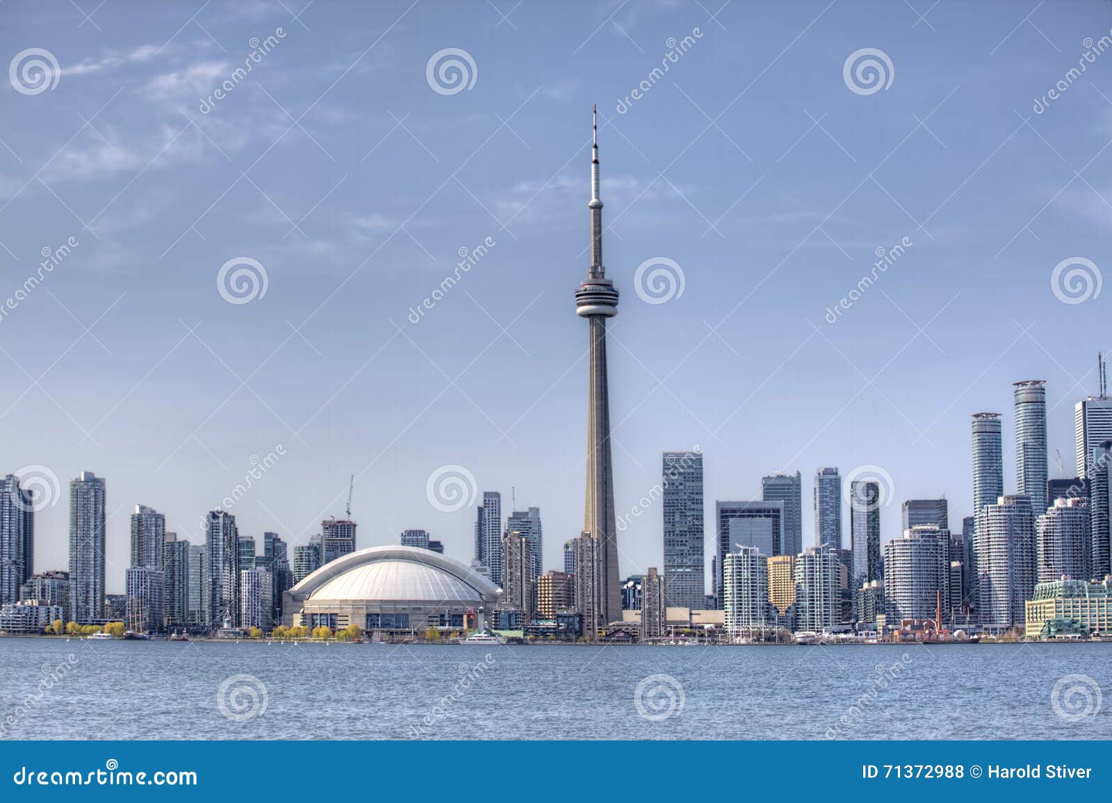 The Toronto, Canada City Center on a Sunny Day Stock Photo - Image of ...