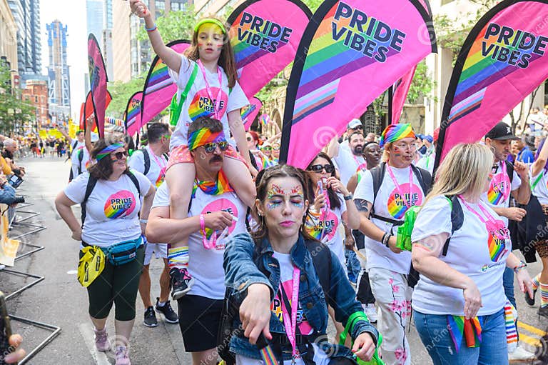 Pride Parade 2024 In Toronto Editorial Photography Image Of Demonstration Crowd 325211207