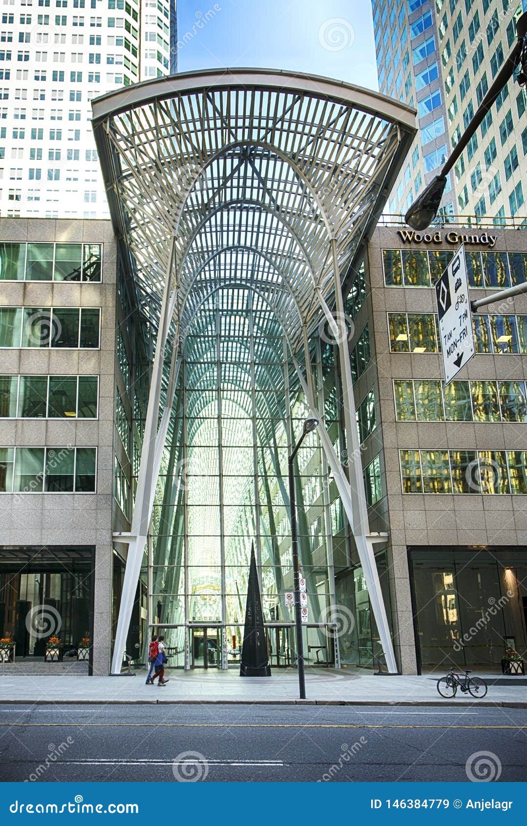Toronto, Canada - May 13, 2018: the Brookfield Place in Toronto ...