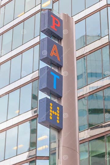 PATH System Sign in Toronto Editorial Stock Image - Image of path ...