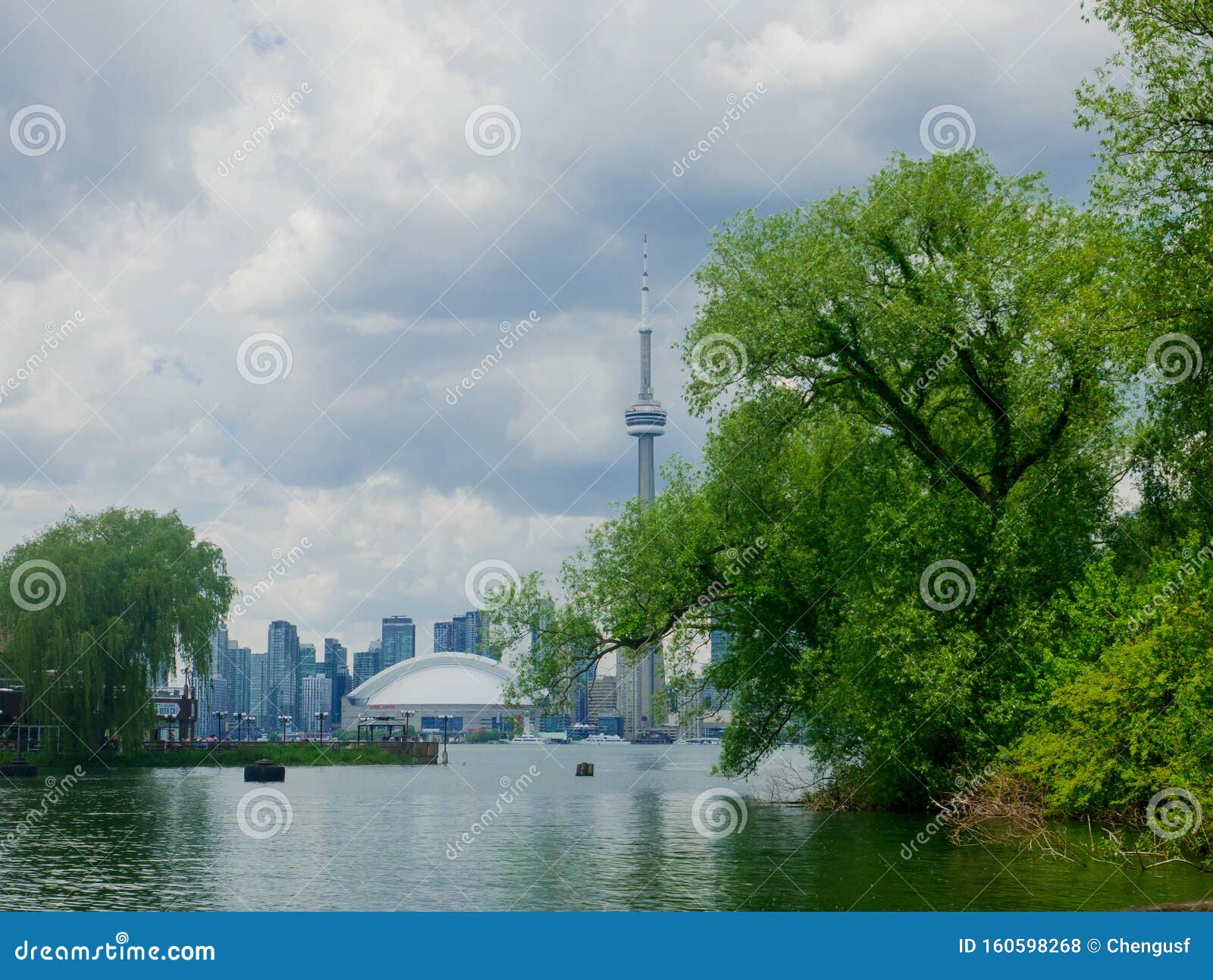 Toronto Centre Island Landscape Stock Photo - Image of beautiful ...
