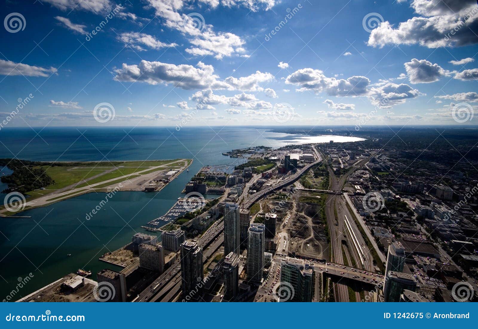 Toronto City Center stock image. Image of canada, highrise - 1242675