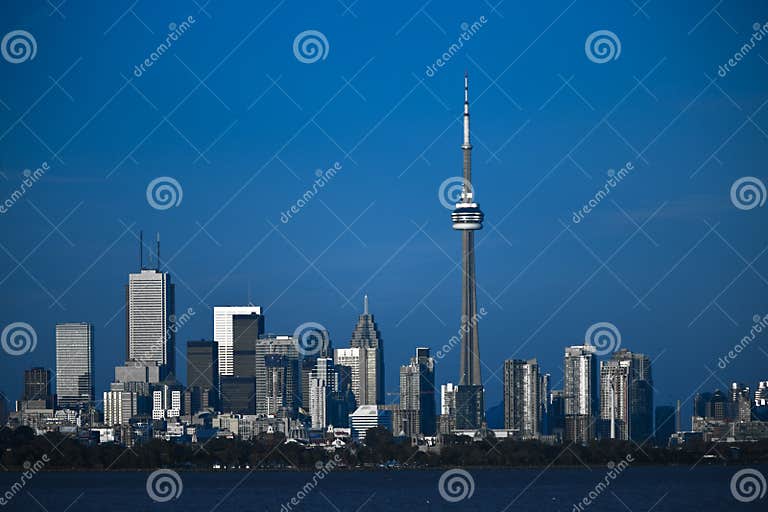 Toronto city line stock image. Image of buildings, line - 10924701