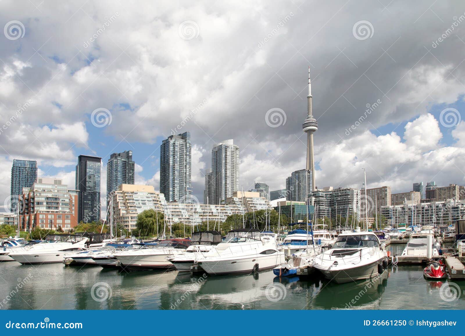 Toronto City View editorial image. Image of city, skyline - 26661250