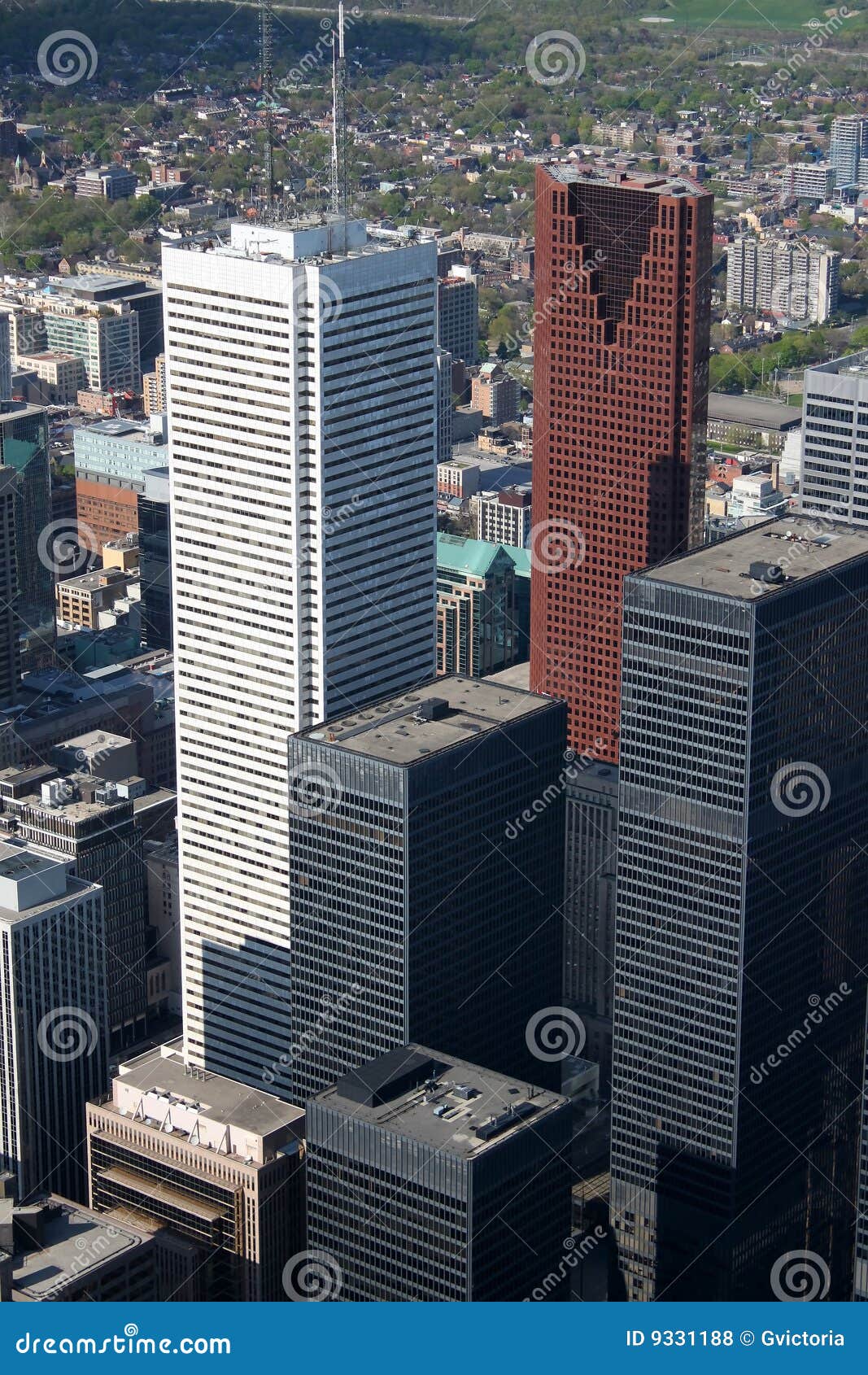 Toronto cityscape stock photo. Image of travel, ontario - 9331188