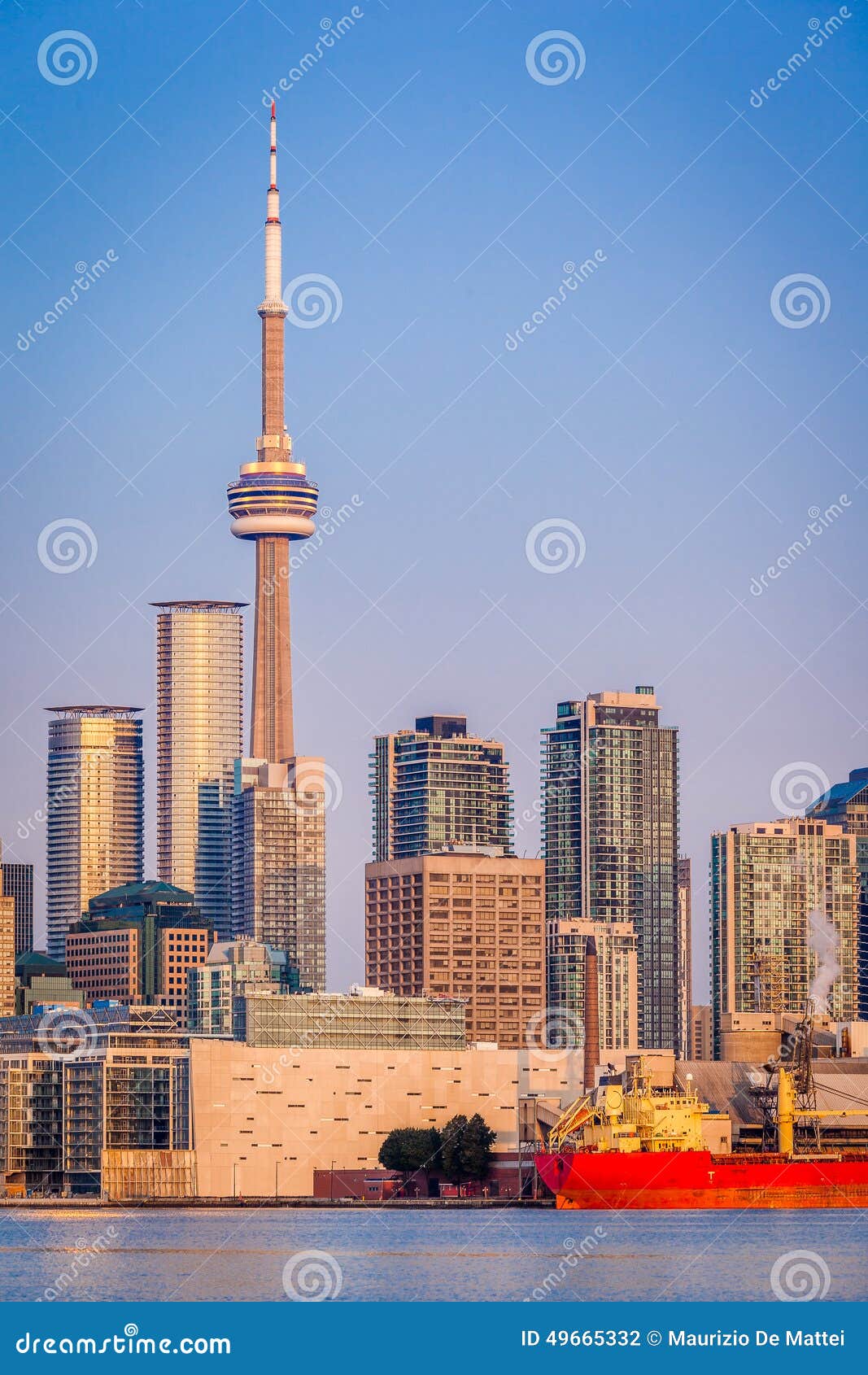 Toronto CN Tower editorial photography. Image of urban - 49665332
