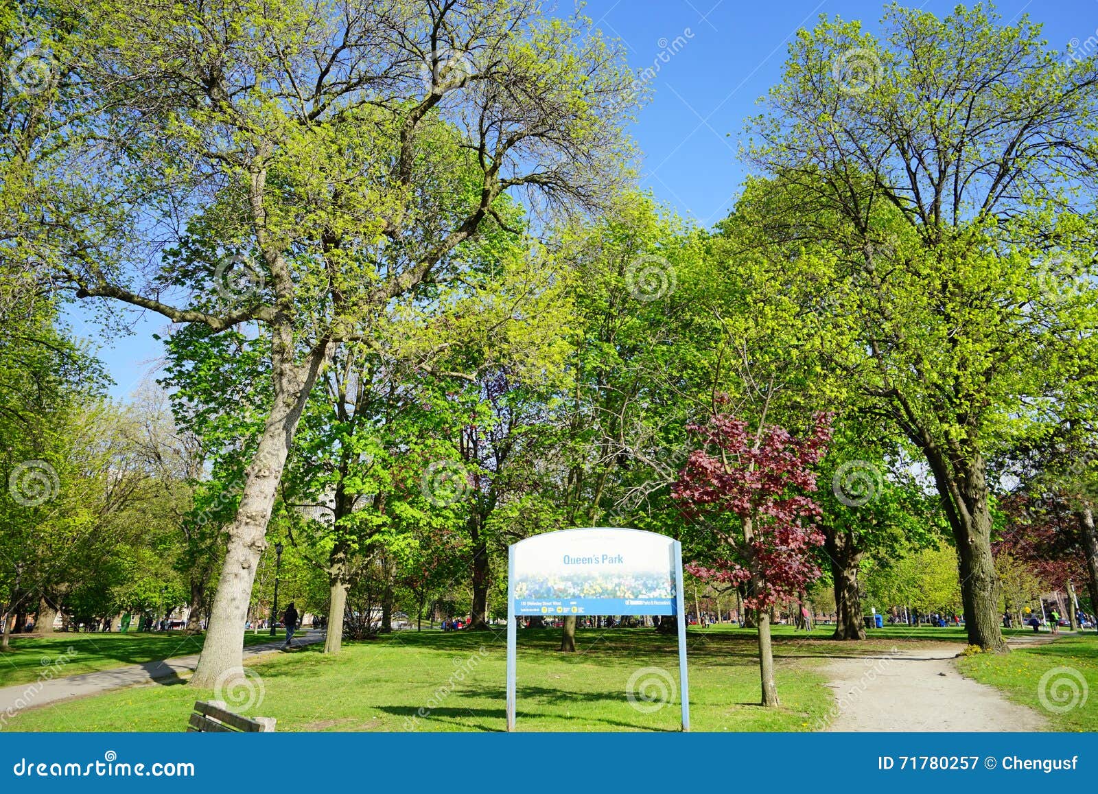 Toronto downtown park editorial photography. Image of downtown - 71780257