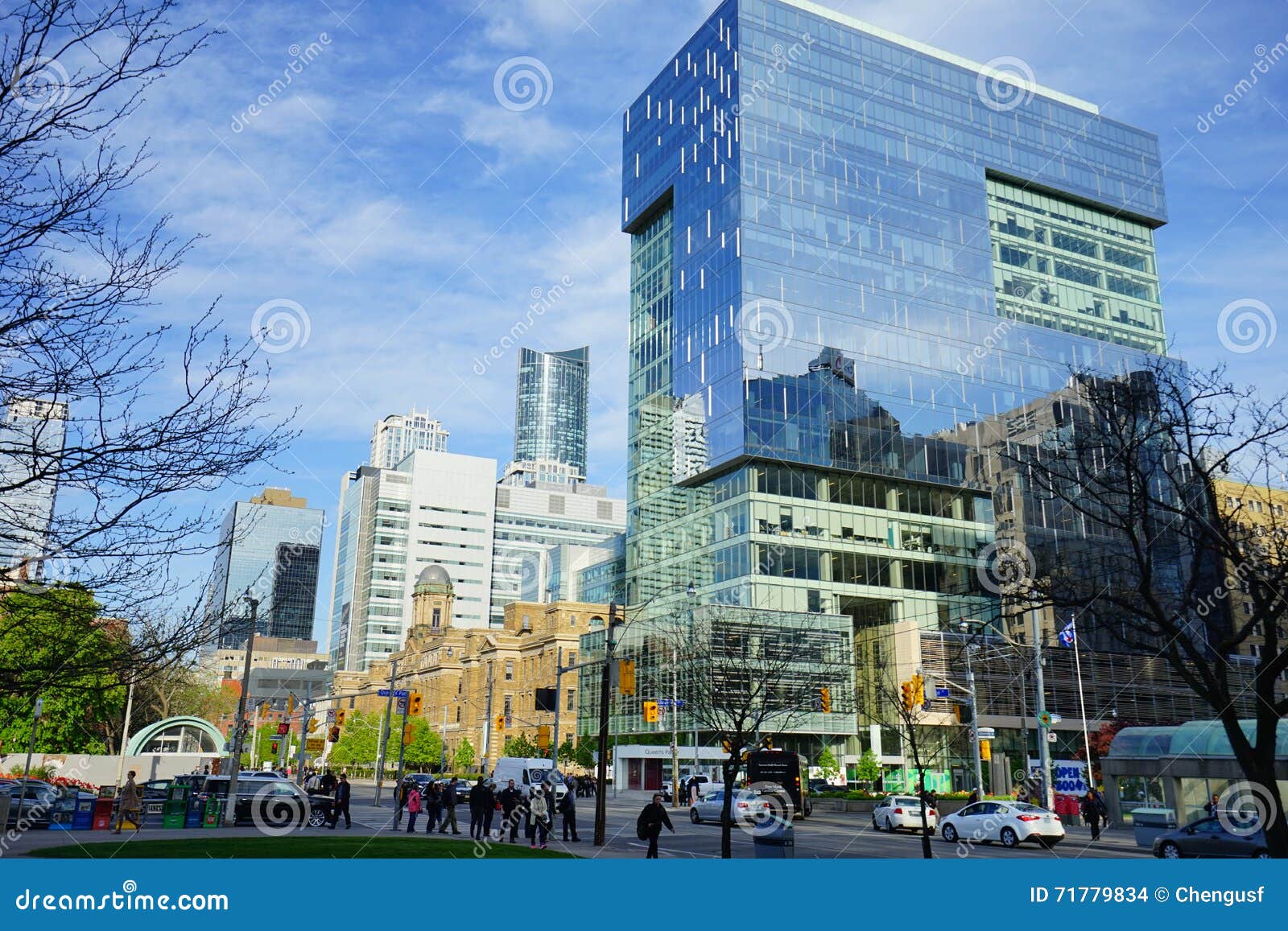 Toronto Downtown Shopping Center Editorial Stock Image - Image of ...