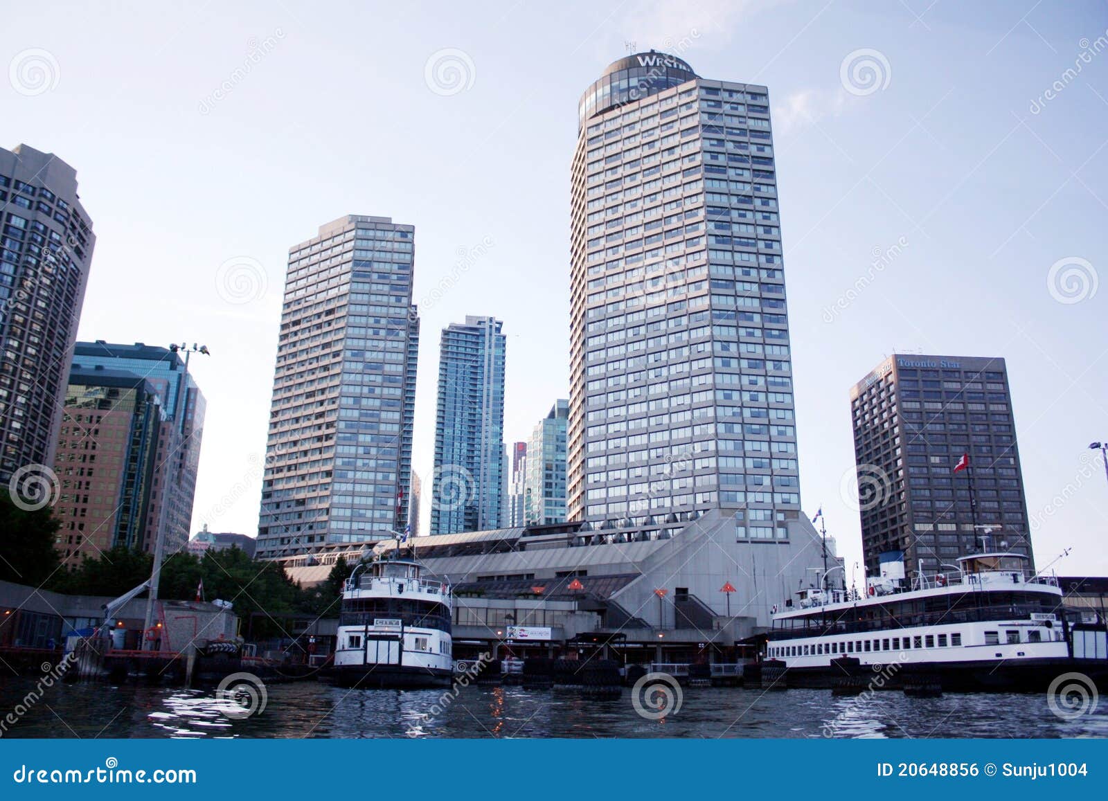 Toronto harbourfront editorial photo. Image of corporate - 20648856
