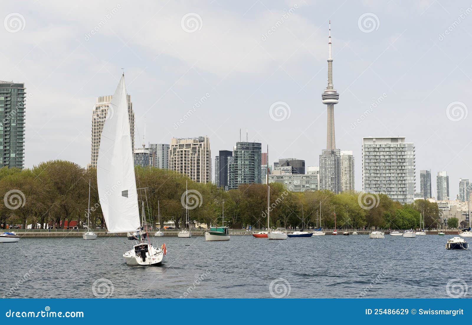 Toronto harbourfront stock image. Image of cityscape - 25486629
