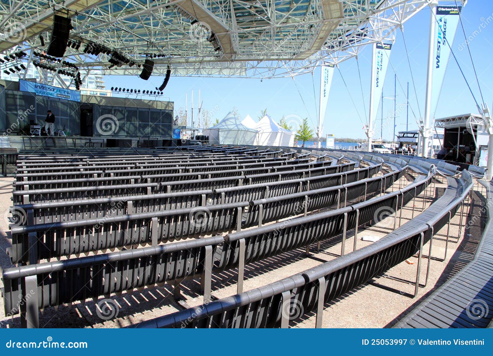 Toronto Harbourfront Centre Amphitheater Editorial Photography - Image ...