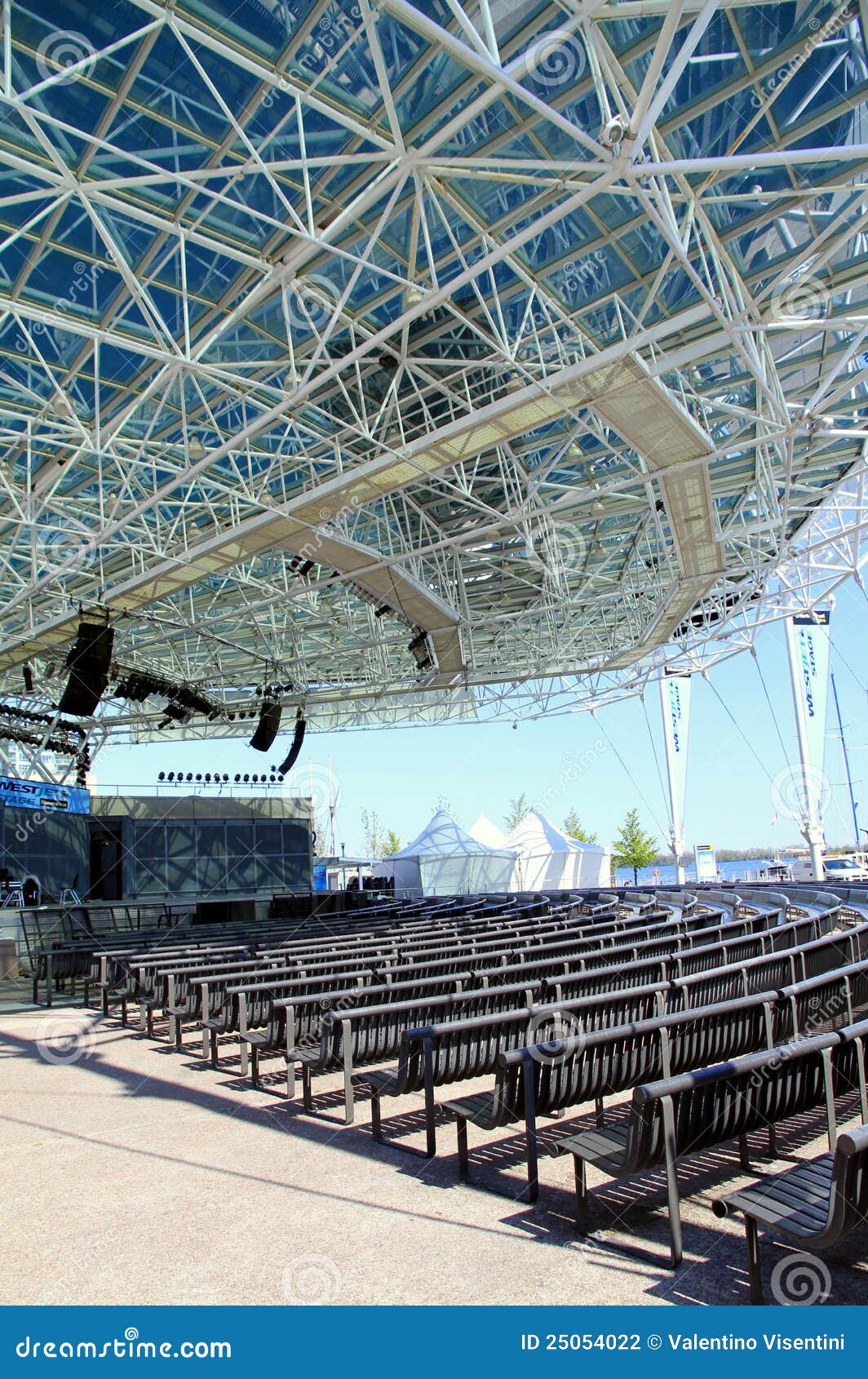 Toronto Harbourfront Centre Amphitheater Editorial Photography - Image ...