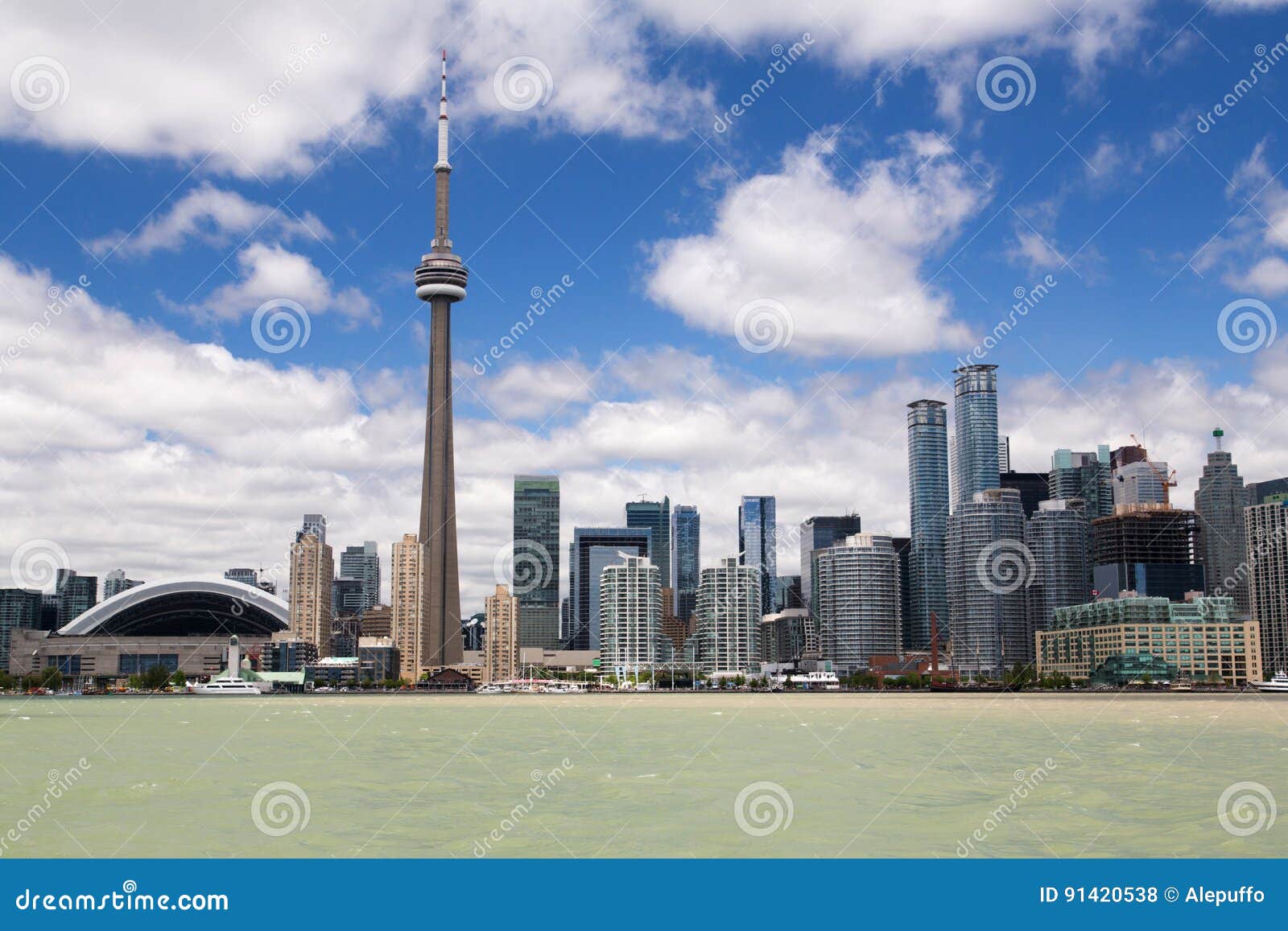 Toronto, horizon photo stock. Image du toronto, cityscape - 91420538