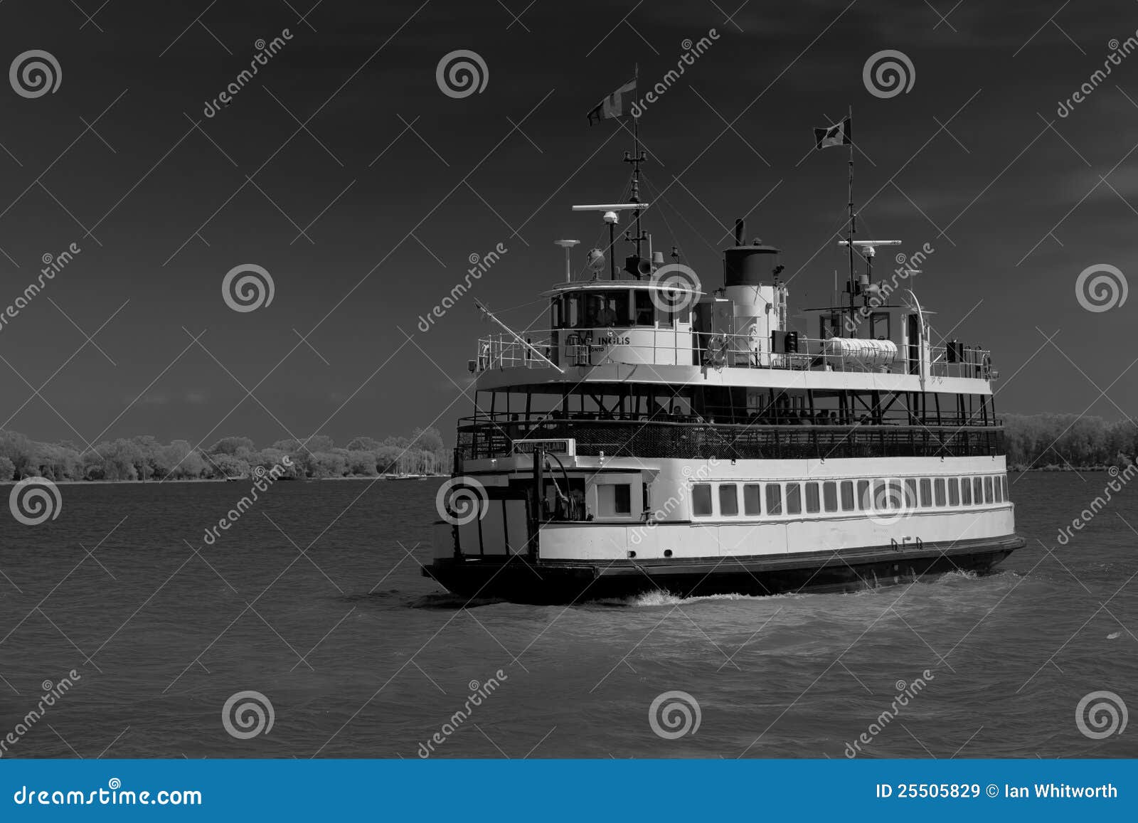 Toronto Island Ferry editorial stock image. Image of ward - 25505829