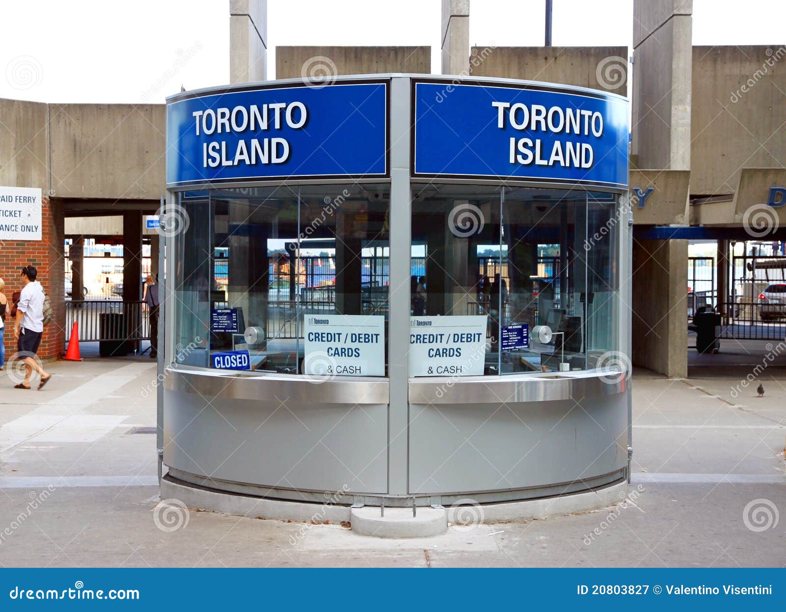 Toronto Island Tickets Booth Editorial Photography - Image of dock ...