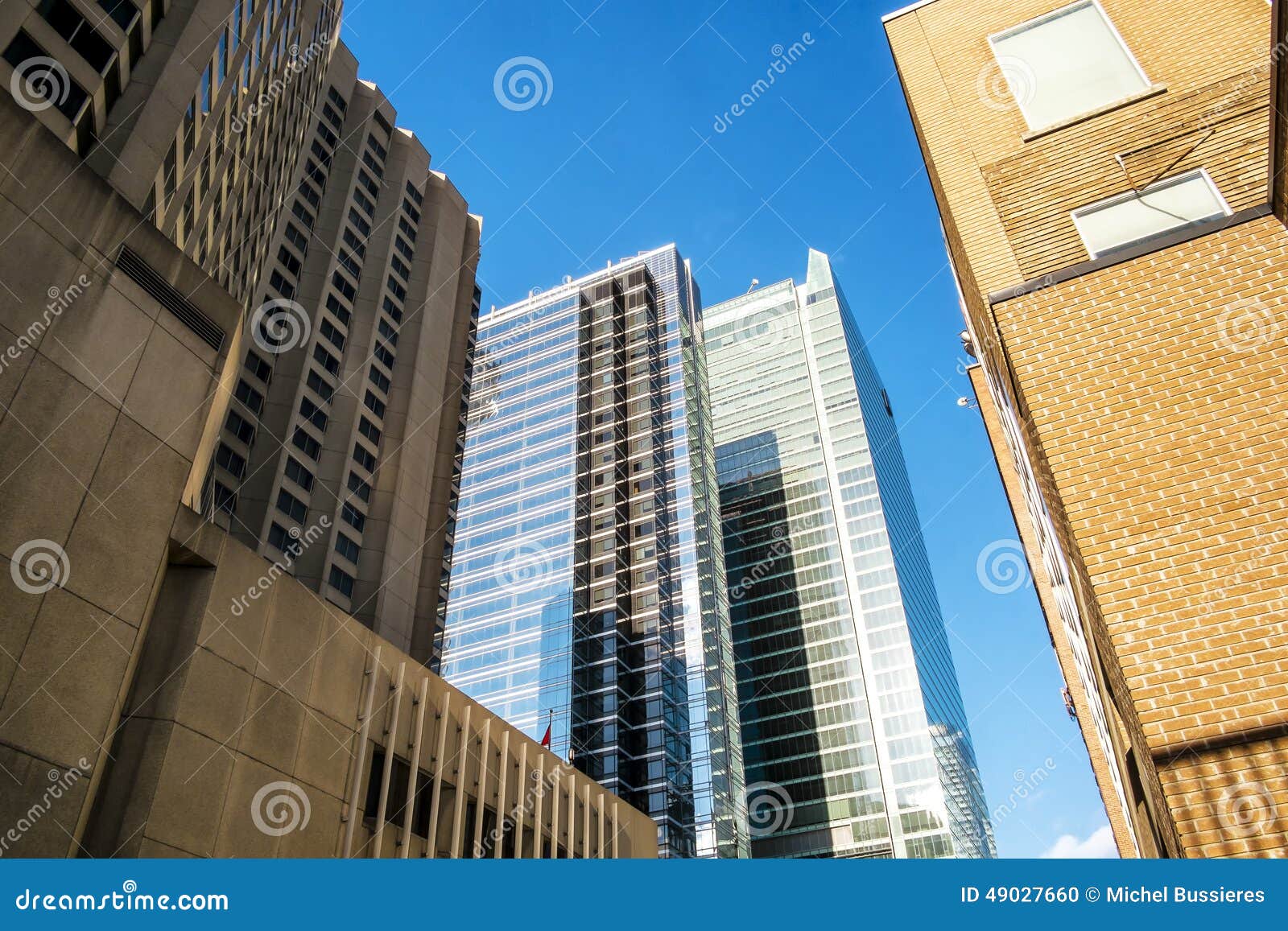 Toronto modern buildings stock photo. Image of renting - 49027660