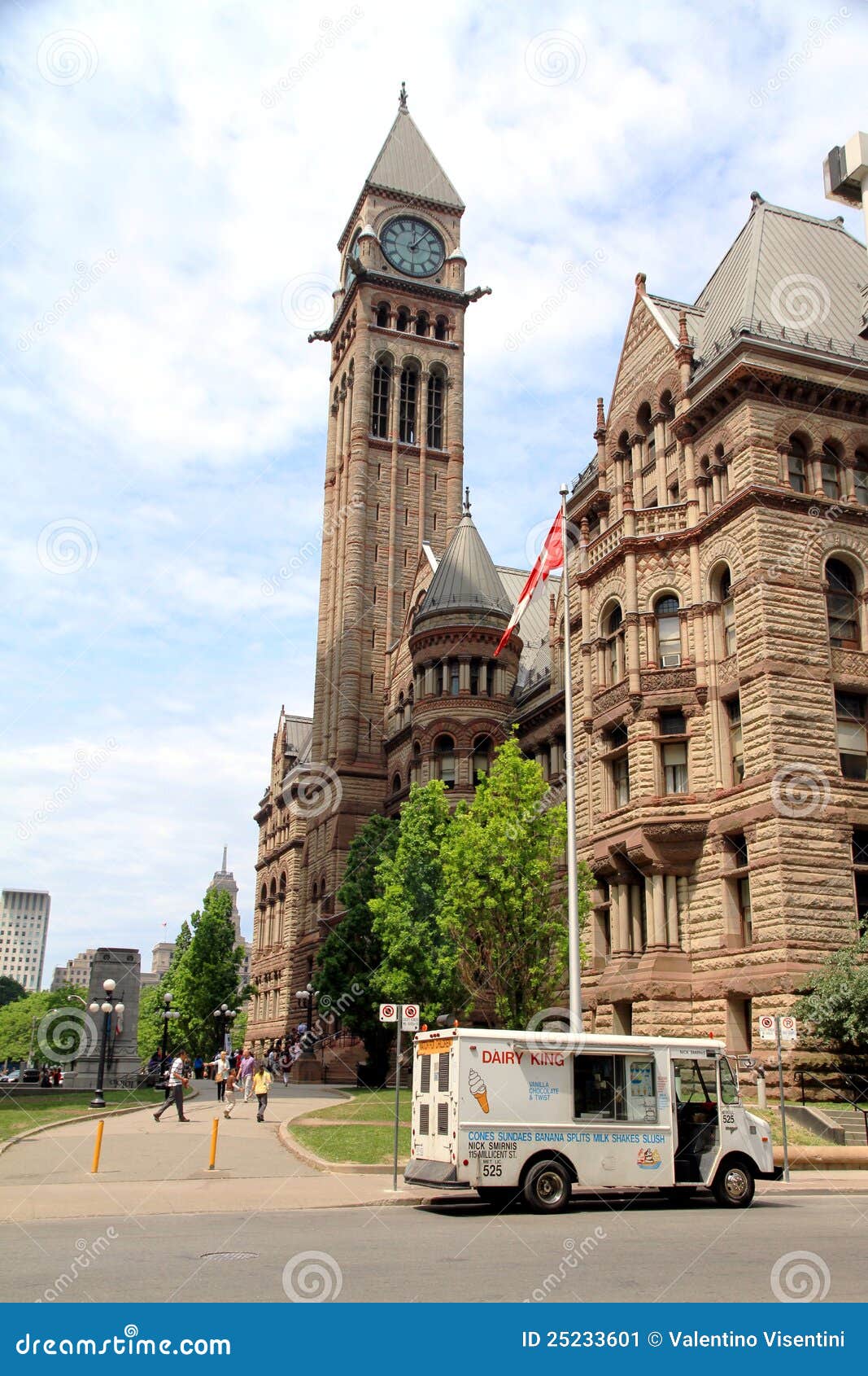 Toronto Old City Hall editorial photo. Image of tower - 25233601