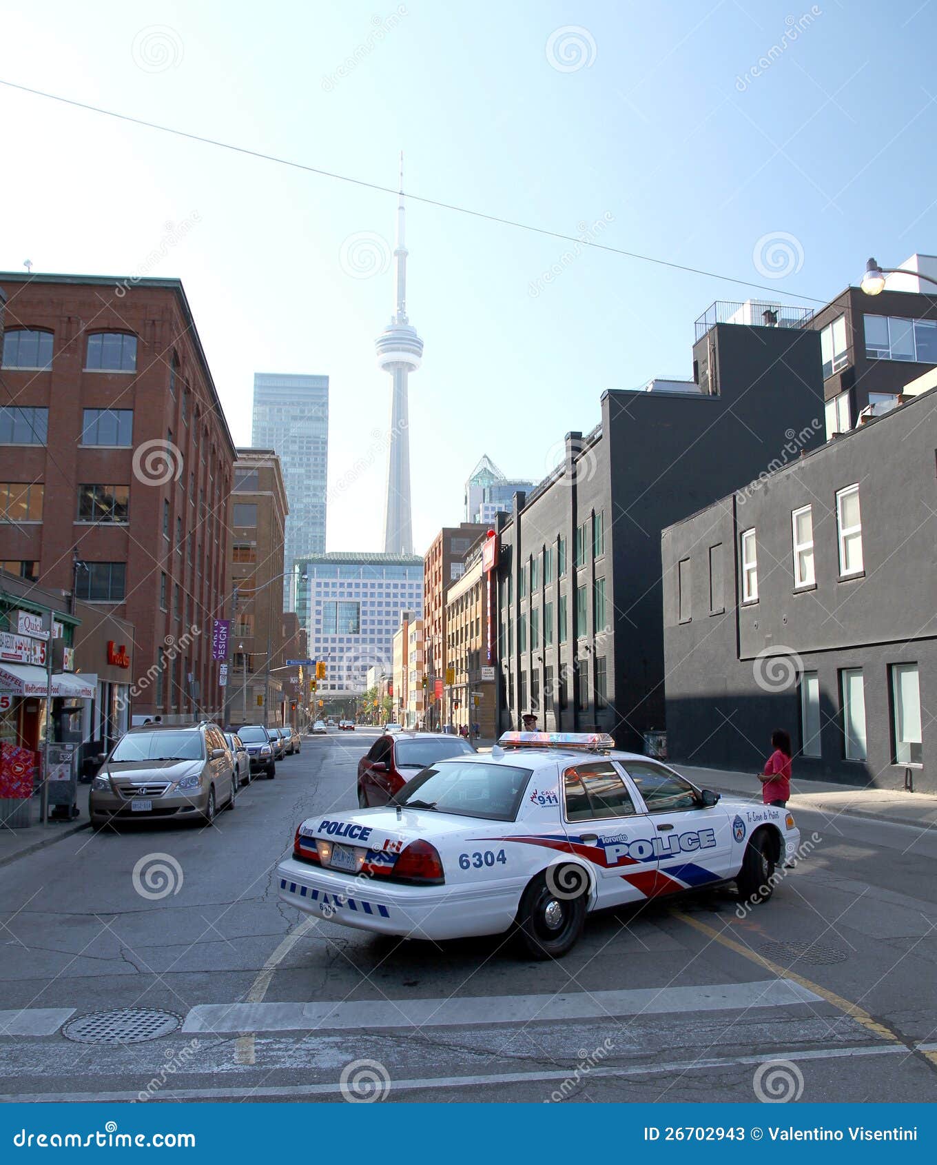Toronto Police Car editorial stock photo. Image of march - 26702943