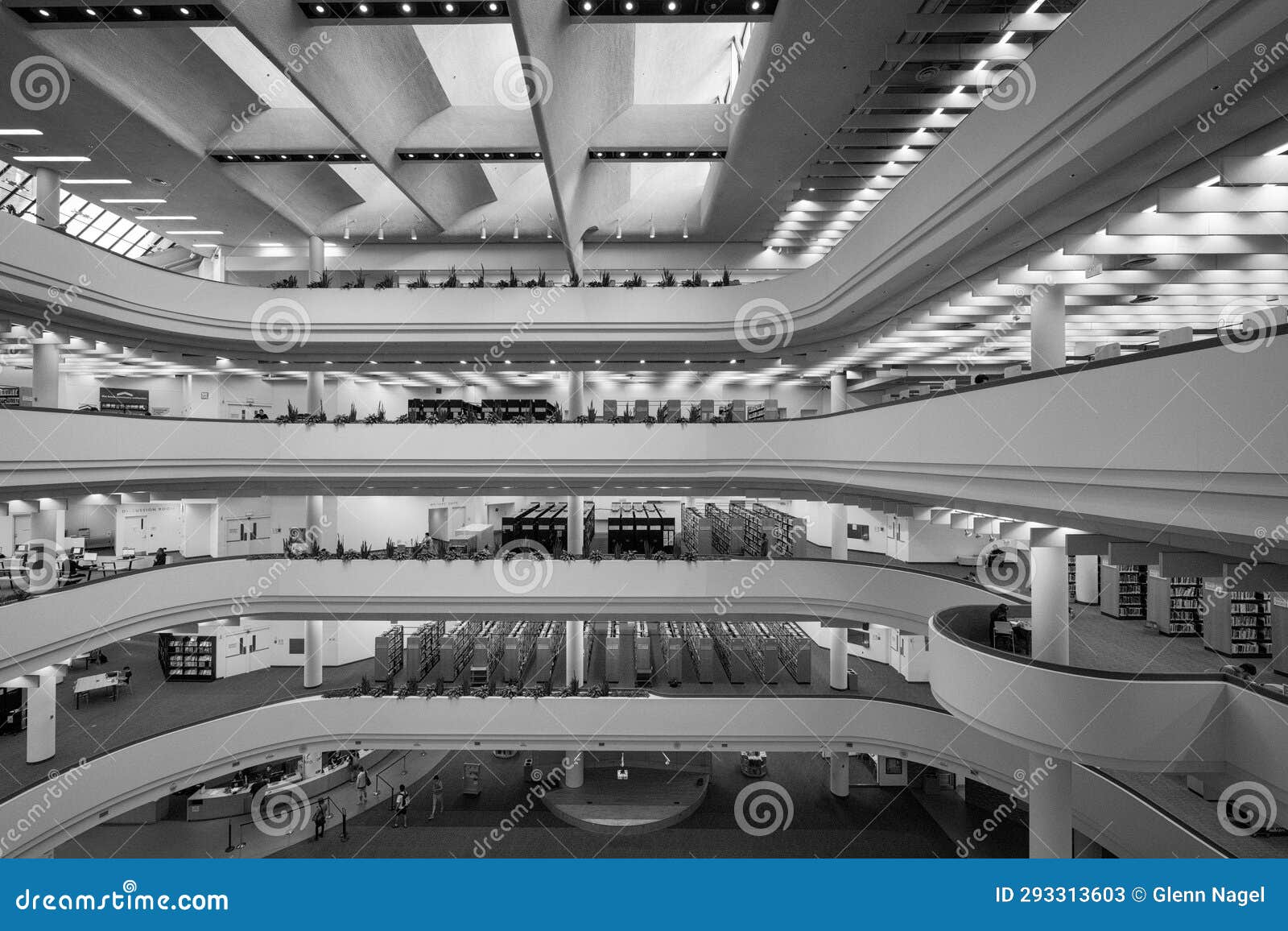 Toronto Reference Library Interior Editorial Stock Photo - Image of ...