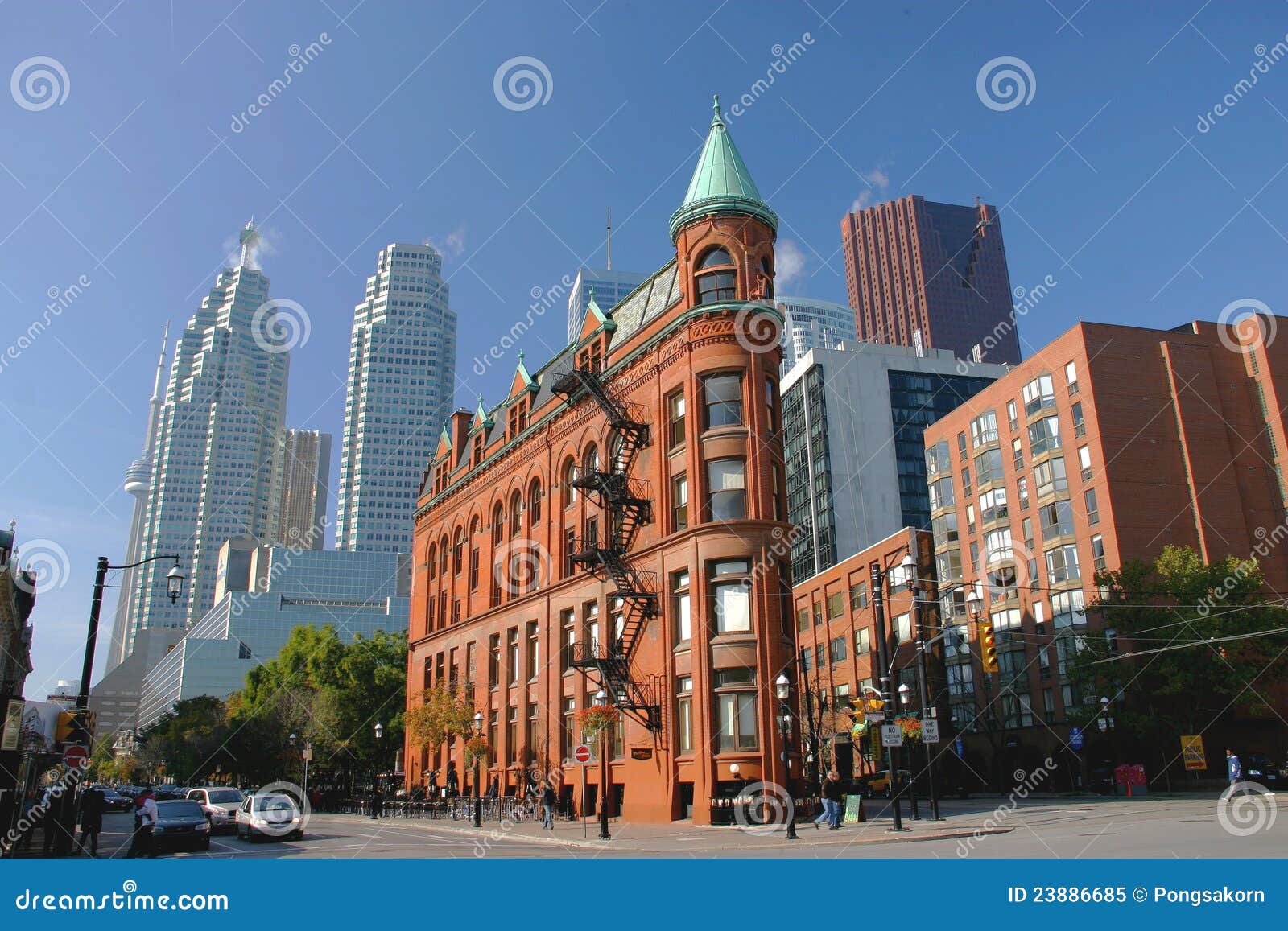Toronto s Landmarks editorial image. Image of skyscraper - 23886685