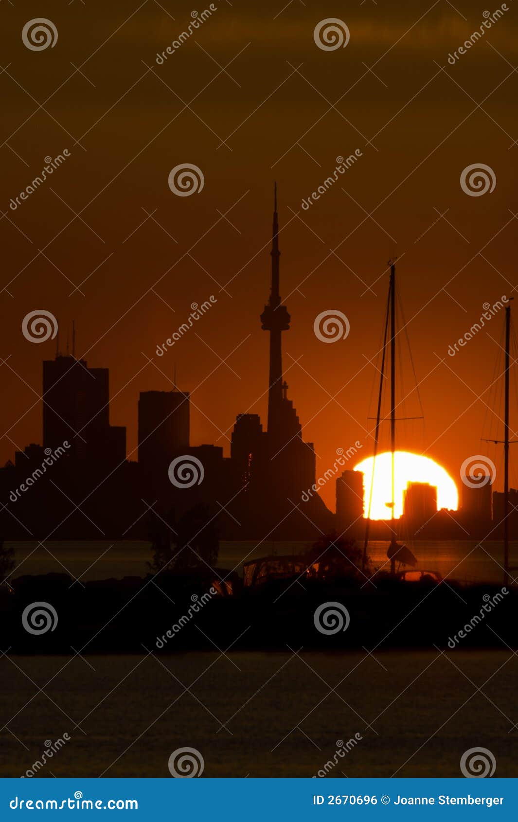 Toronto Skyline At Dawn Picture. Image: 2670696