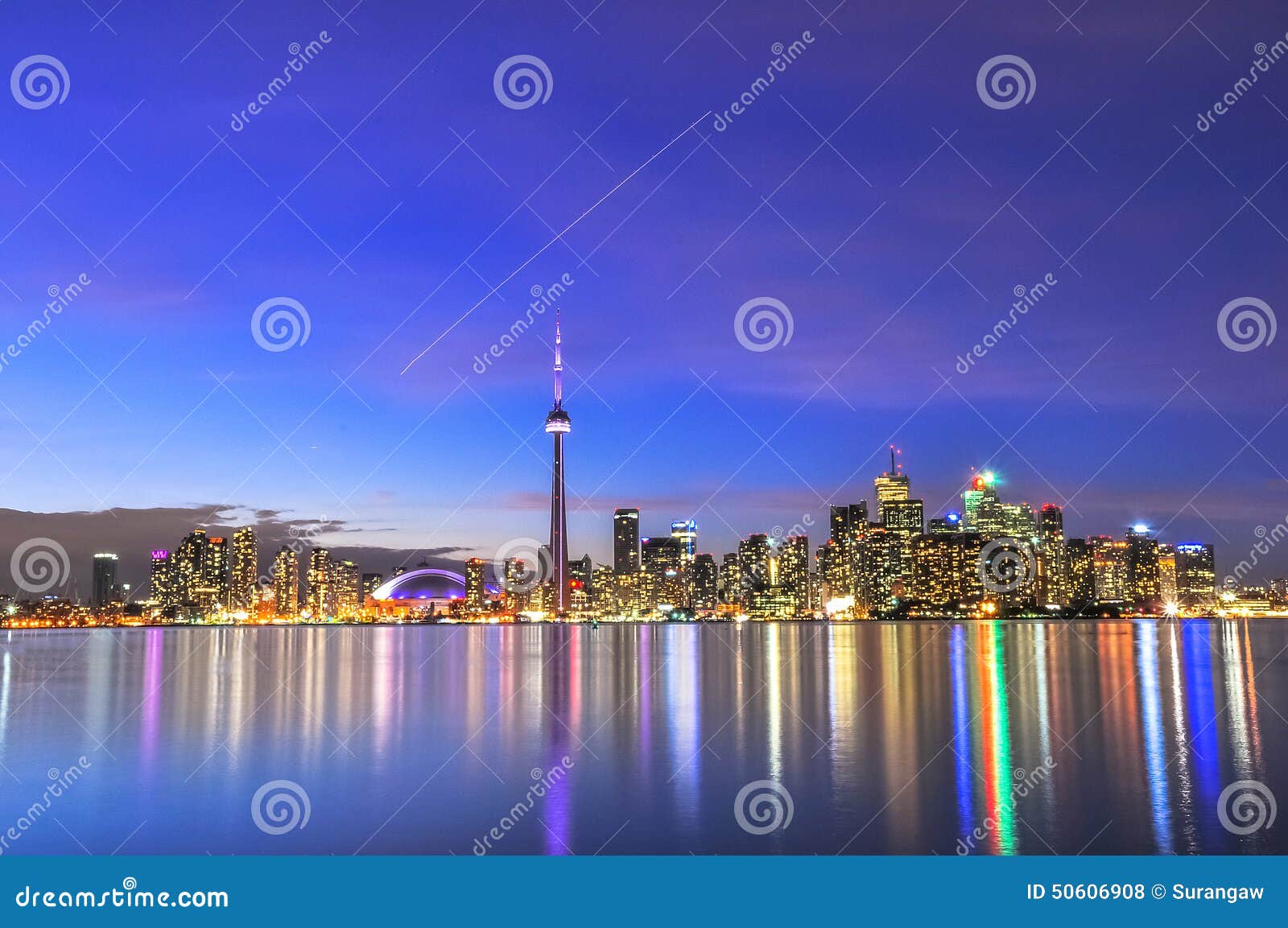 Toronto Skyline stock photo. Image of panorama, center - 50606908
