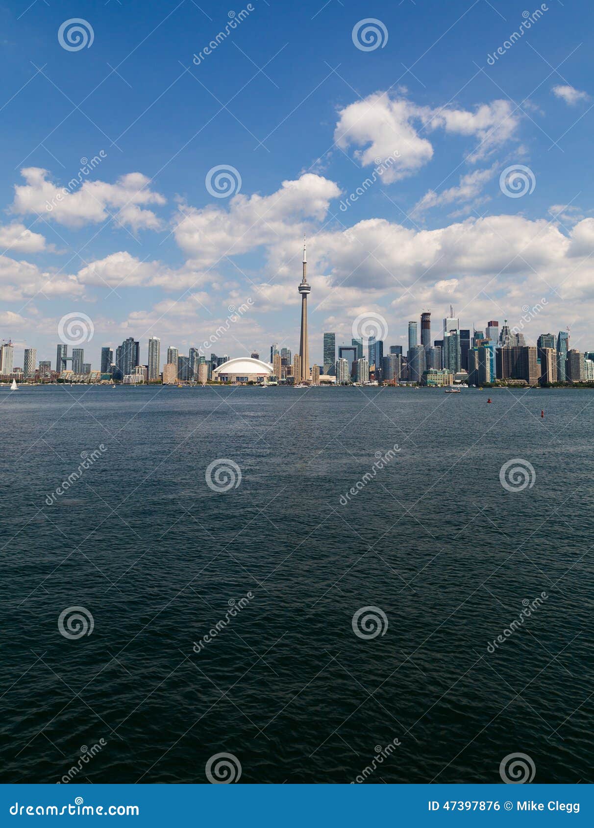 Toronto Skyline Vertical stock photo. Image of vertical - 47397876
