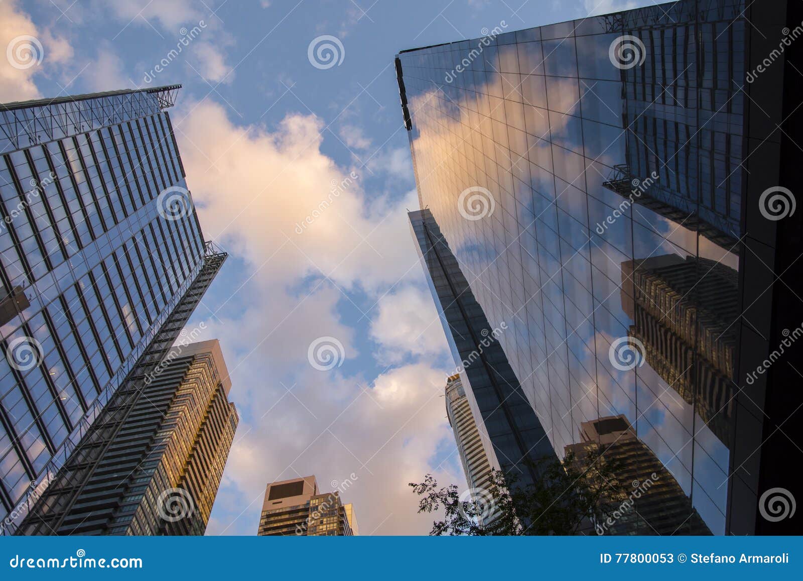 Toronto skyscrapers editorial stock photo. Image of tourism - 77800053