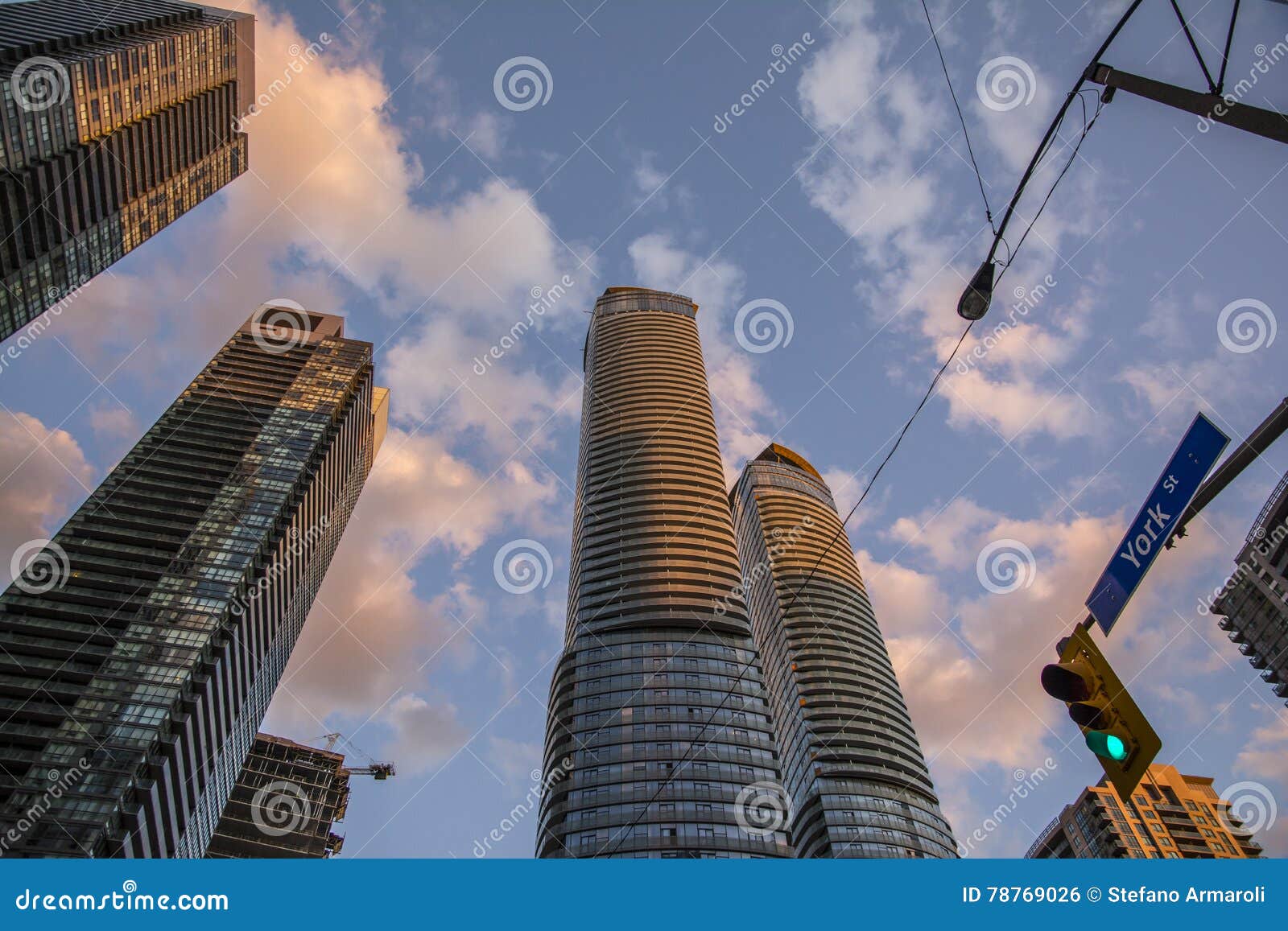 Toronto skyscrapers editorial photo. Image of international - 78769026