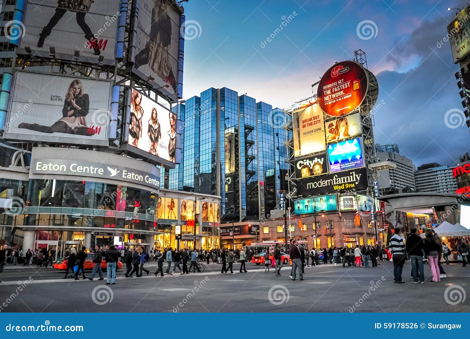 Toronto-Stadt, Kanada redaktionelles foto. Bild von leuchten - 59178526