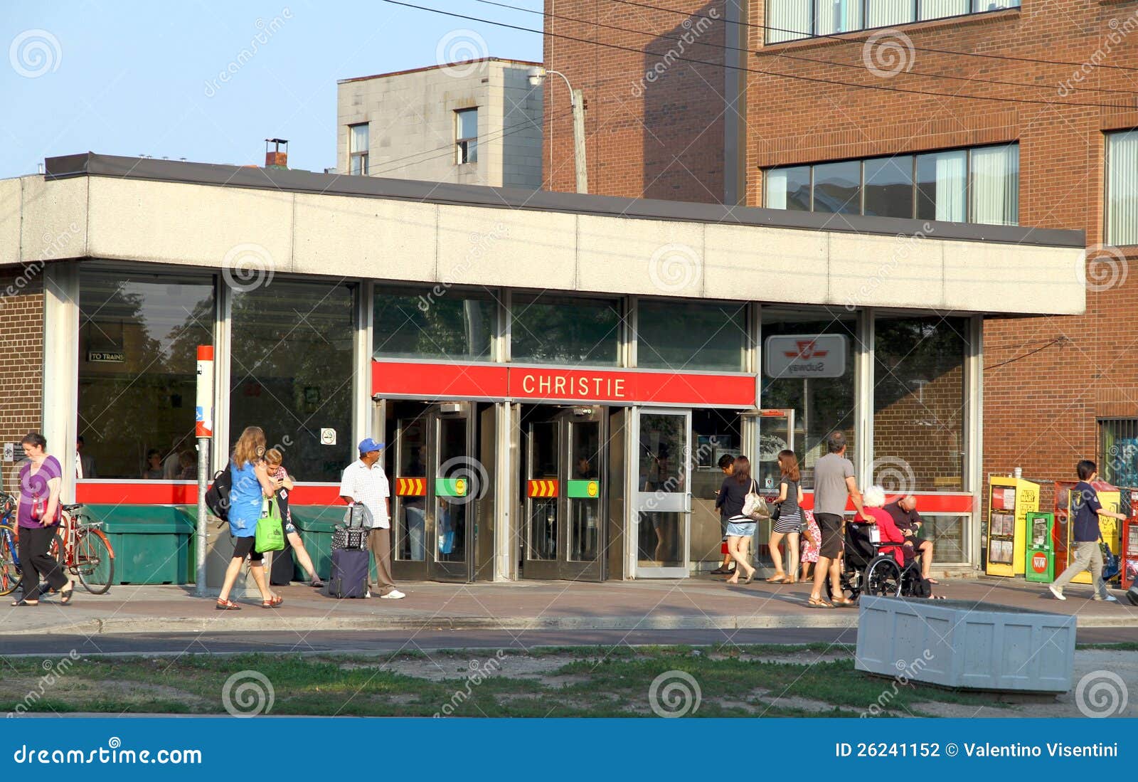 Toronto Subway Station editorial photography. Image of underground ...