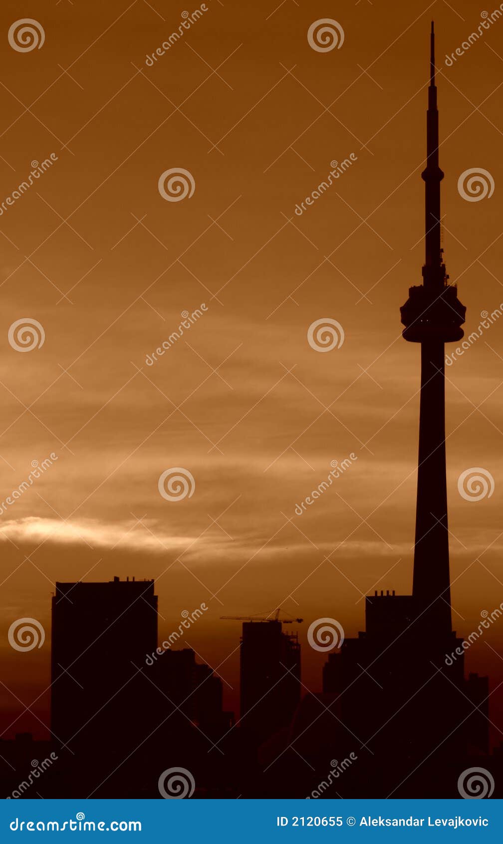 Toronto sunset,CN tower editorial image. Image of tourism - 2120655