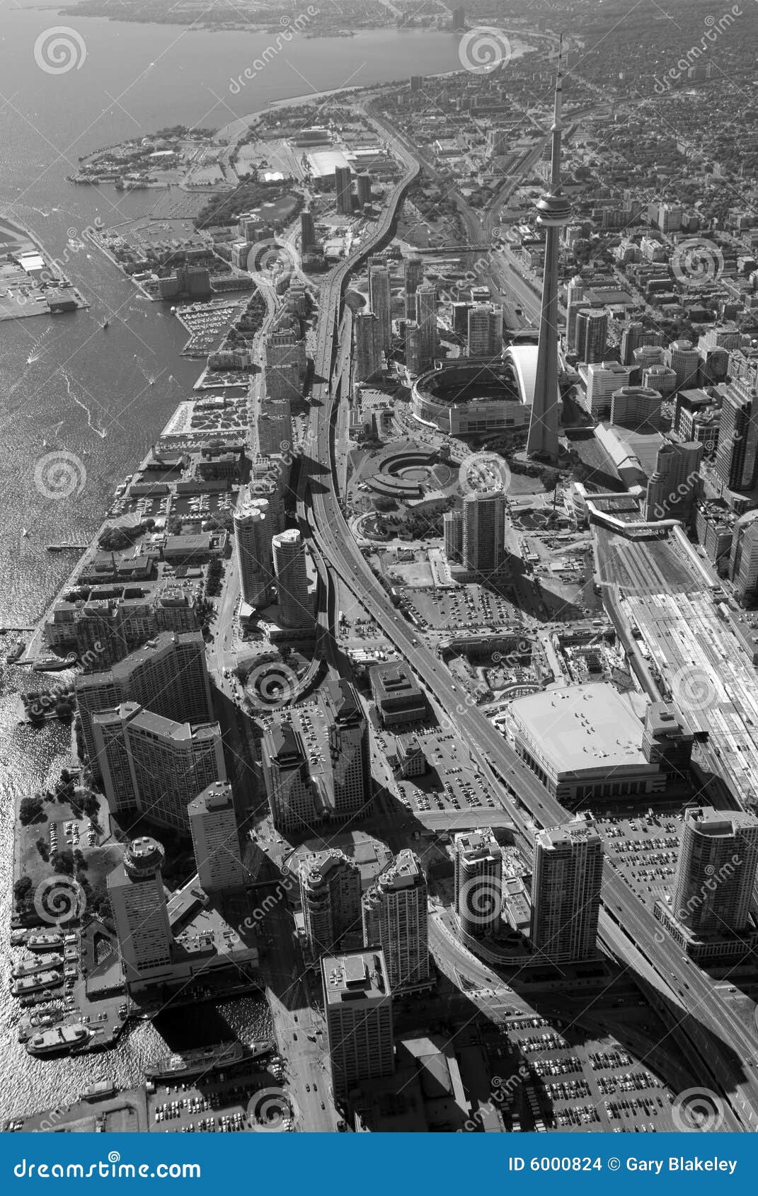 Toronto Towers stock photo. Image of canadian, aerial - 6000824