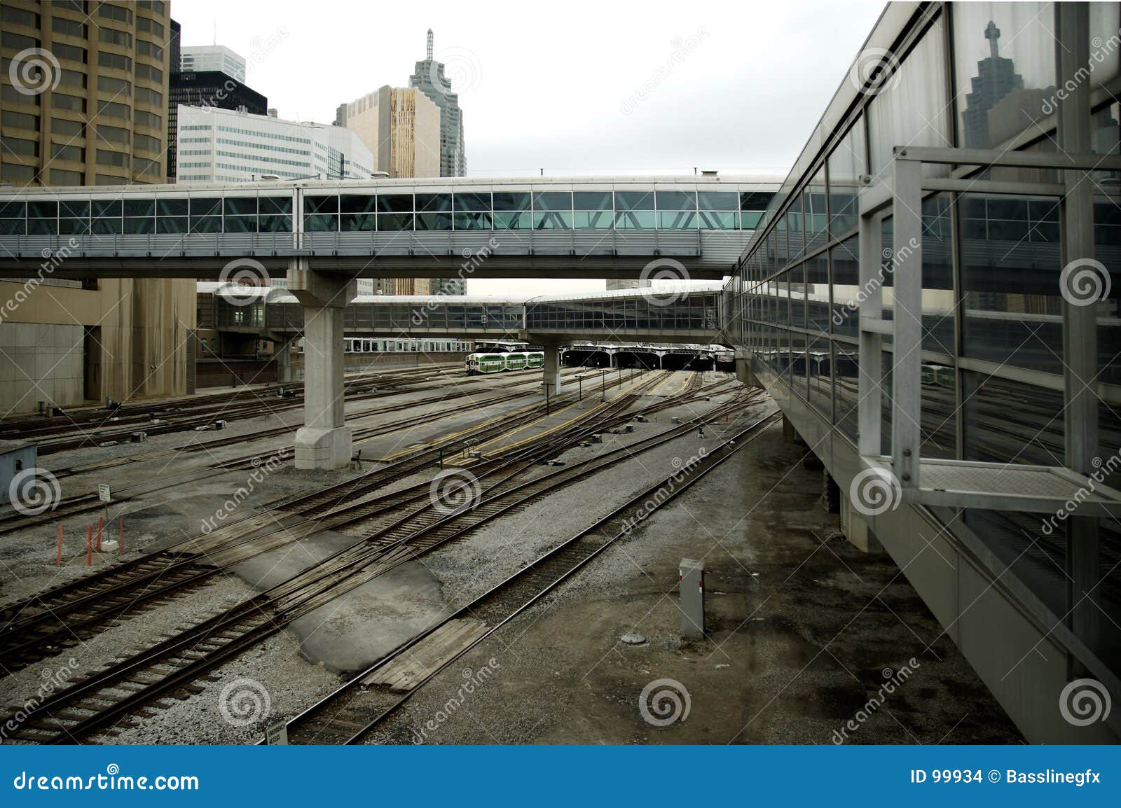 Toronto Train Yard stock photo. Image of canada, train, building - 99934