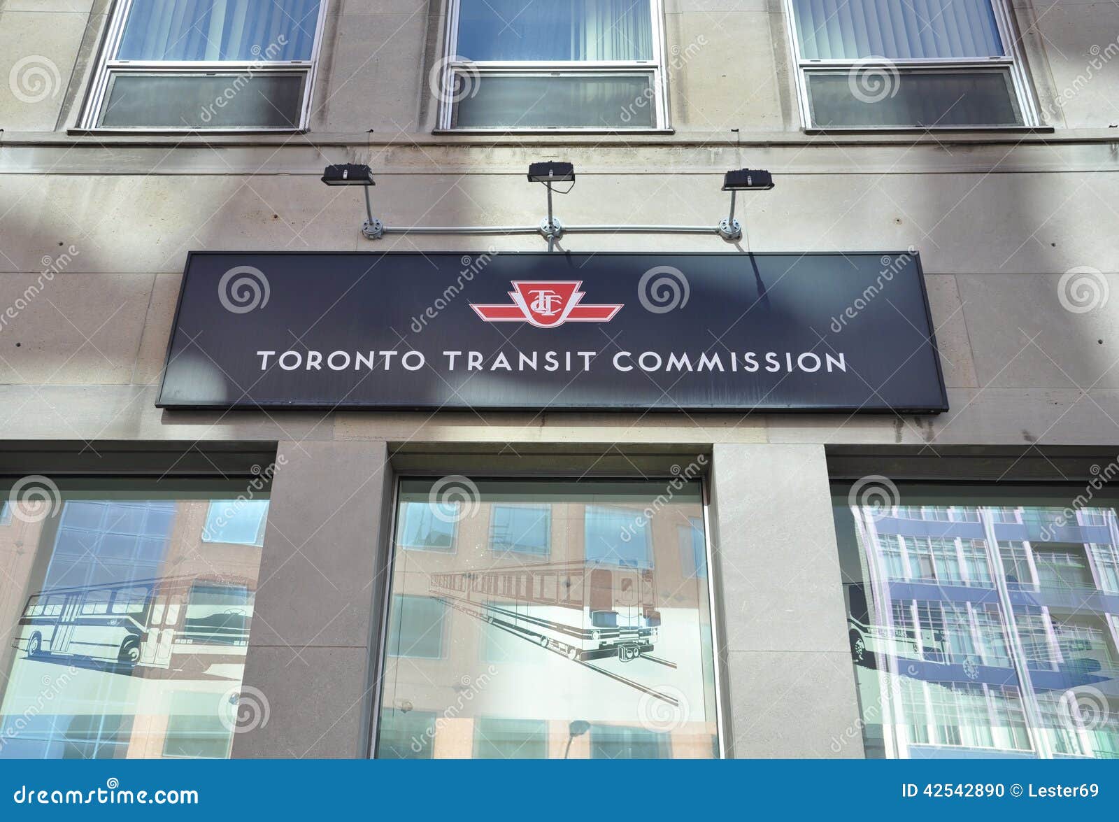 Toronto Transit Commission Signboard Editorial Image - Image of ...