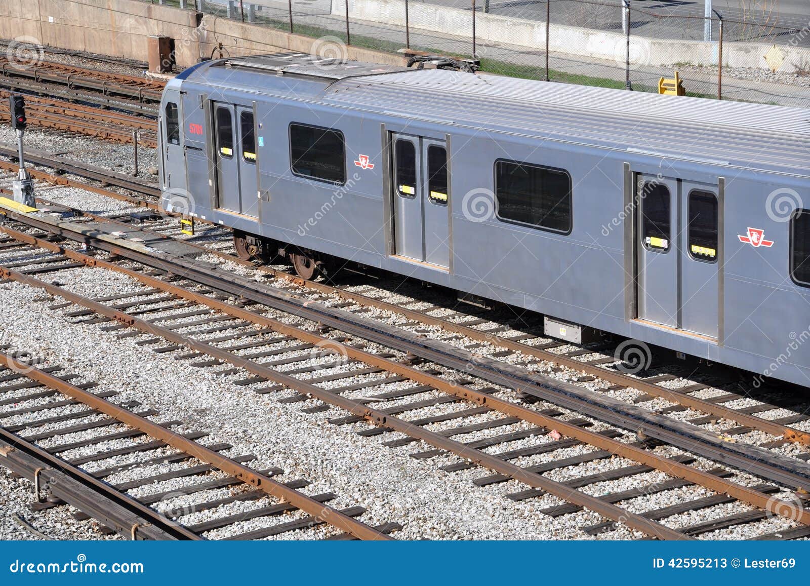 Toronto Transit Commission Trains Editorial Stock Photo - Image of ...