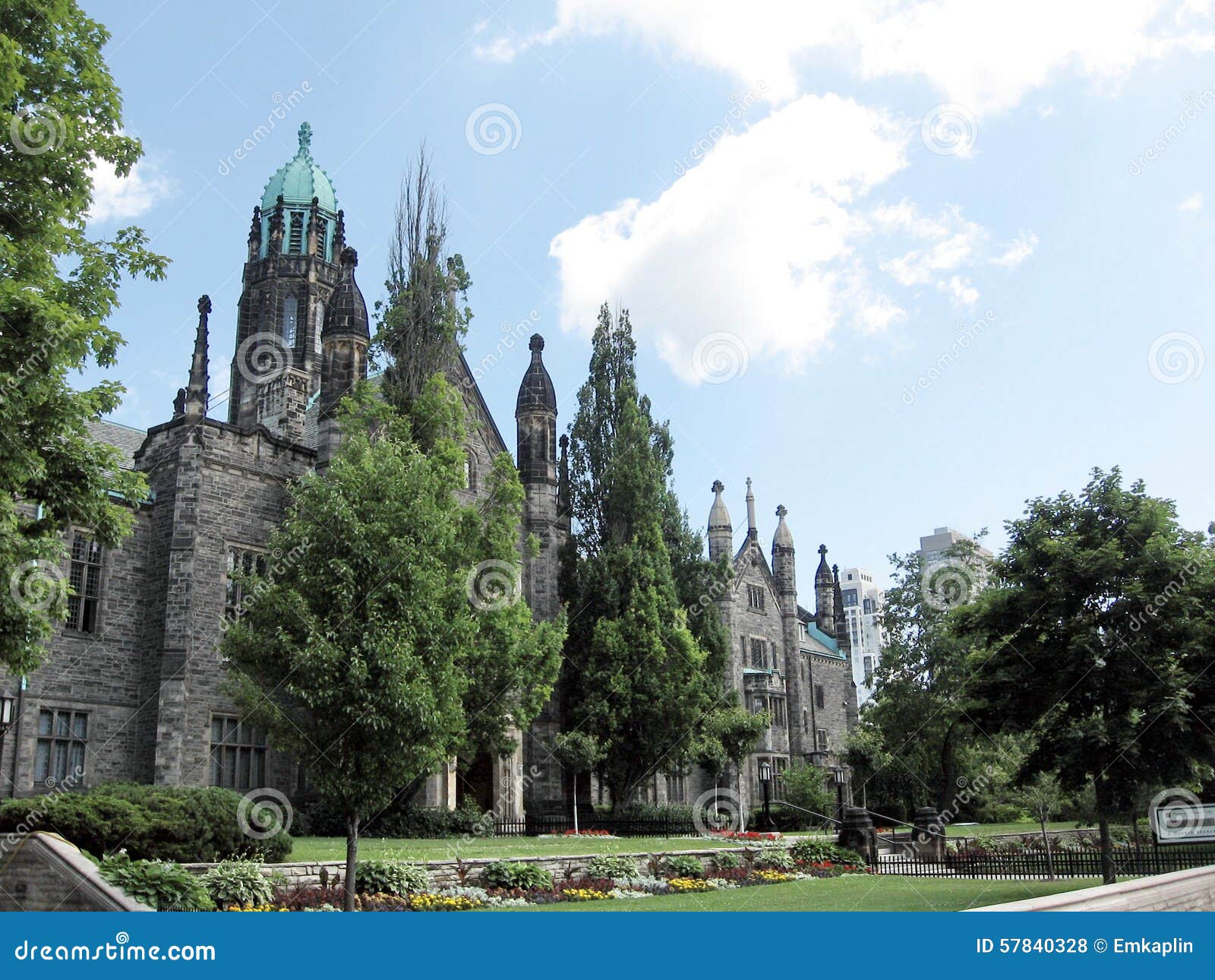 Toronto University Trinity College 2009 Stock Photo - Image of ...