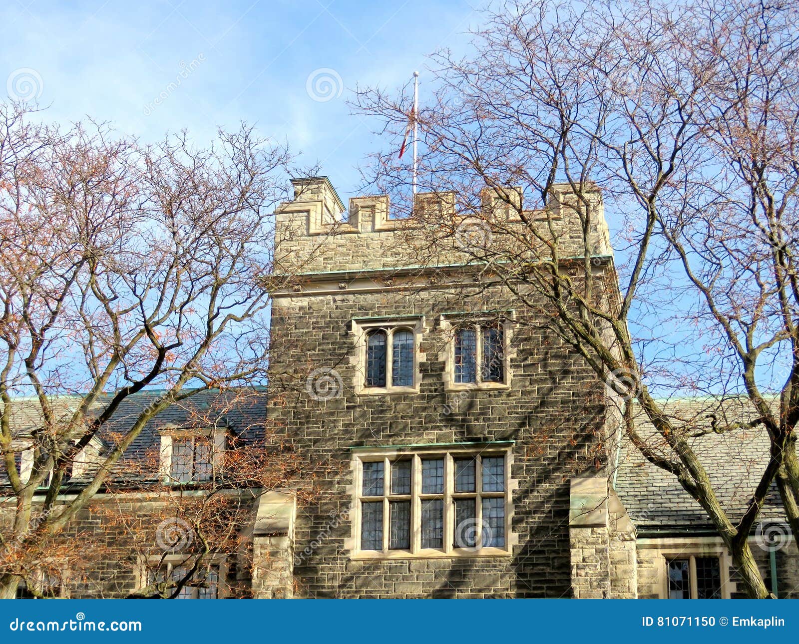 Toronto University Trinity College Windows 2016 Stock Photo - Image of ...