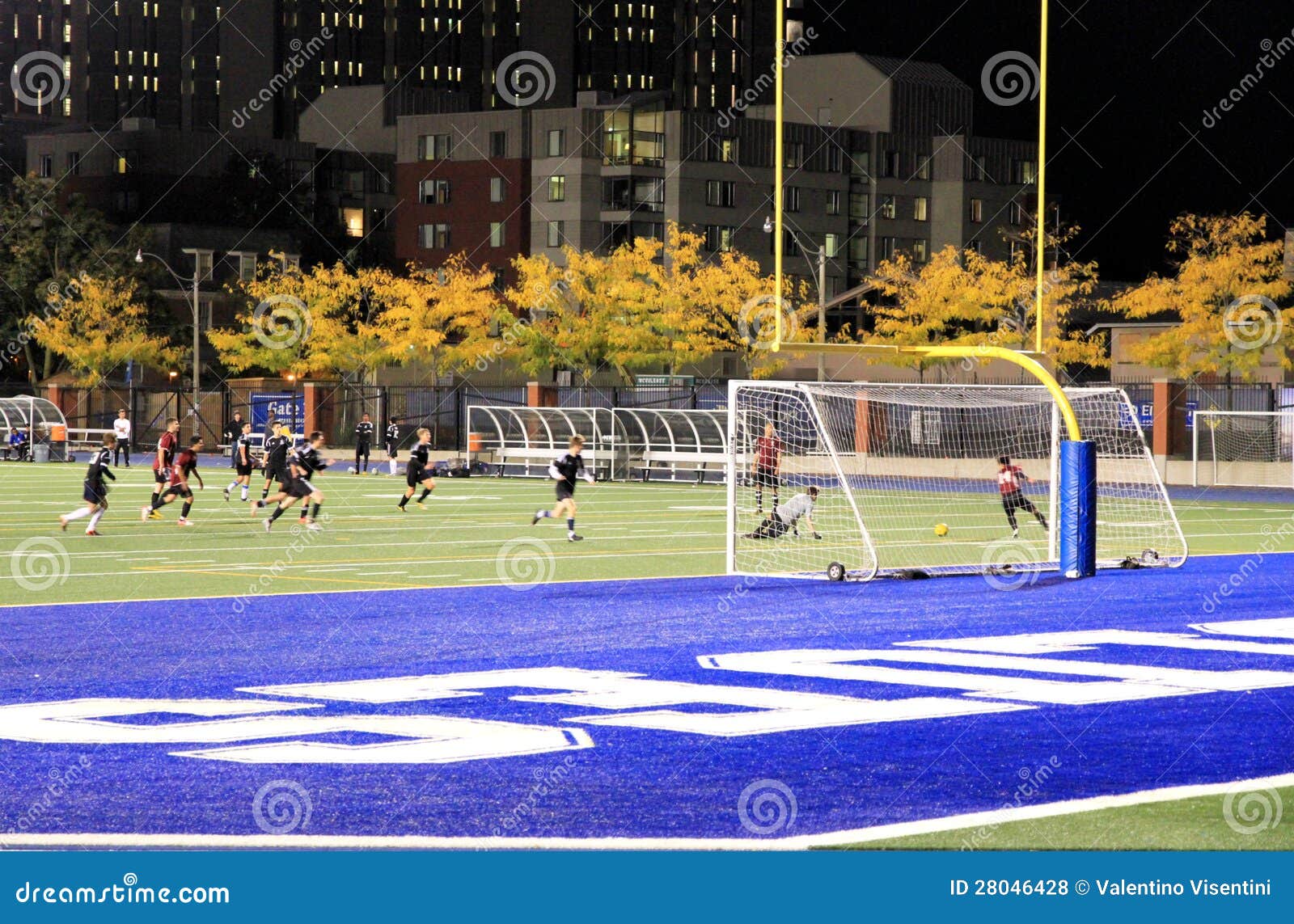 Toronto Varsity Stadium editorial stock photo. Image of soccer - 28046428