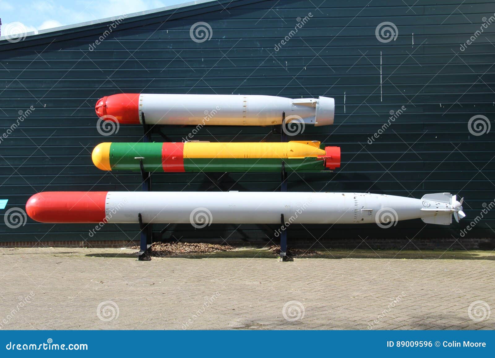 Torpedo stock photo. Image of pipe, warfare, display - 89009596
