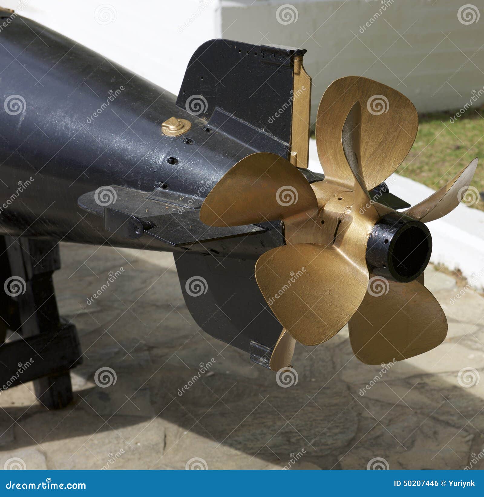 Torpedo propeller stock photo. Image of color, battle - 50207446