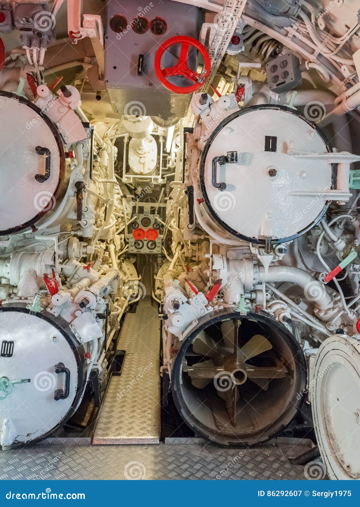 Torpedo Room in a Submarine Stock Image - Image of army, stern: 86292607