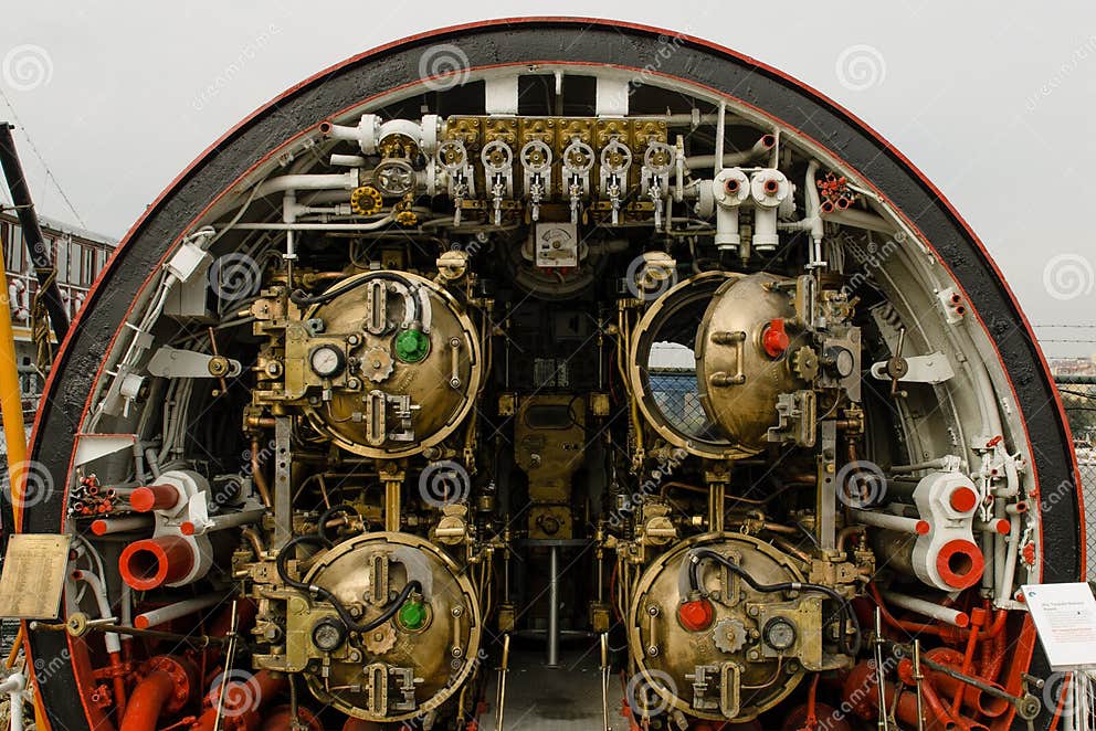 Torpedo section stock image. Image of weapons, army, strength - 47270109