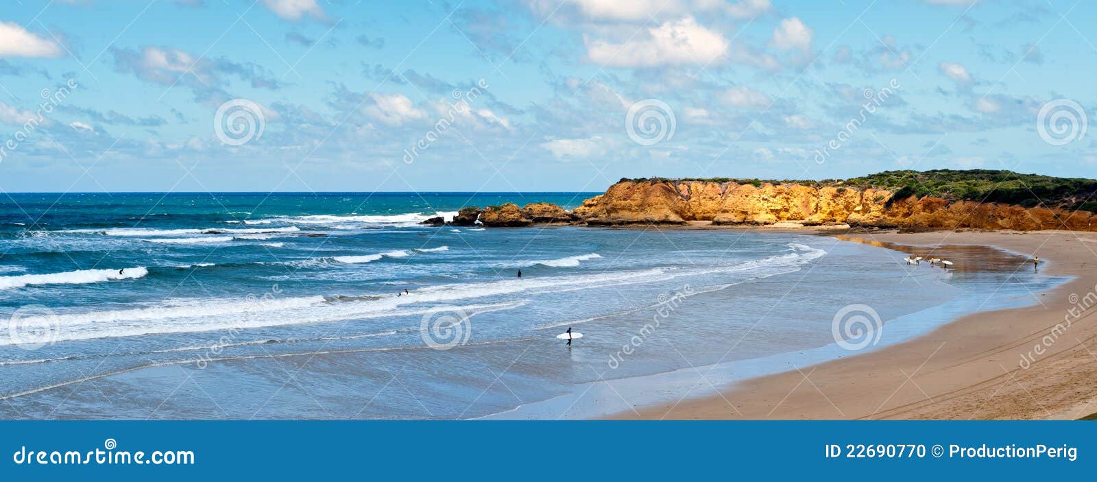 Torquay beach - Australia stock photo. Image of great - 22690770