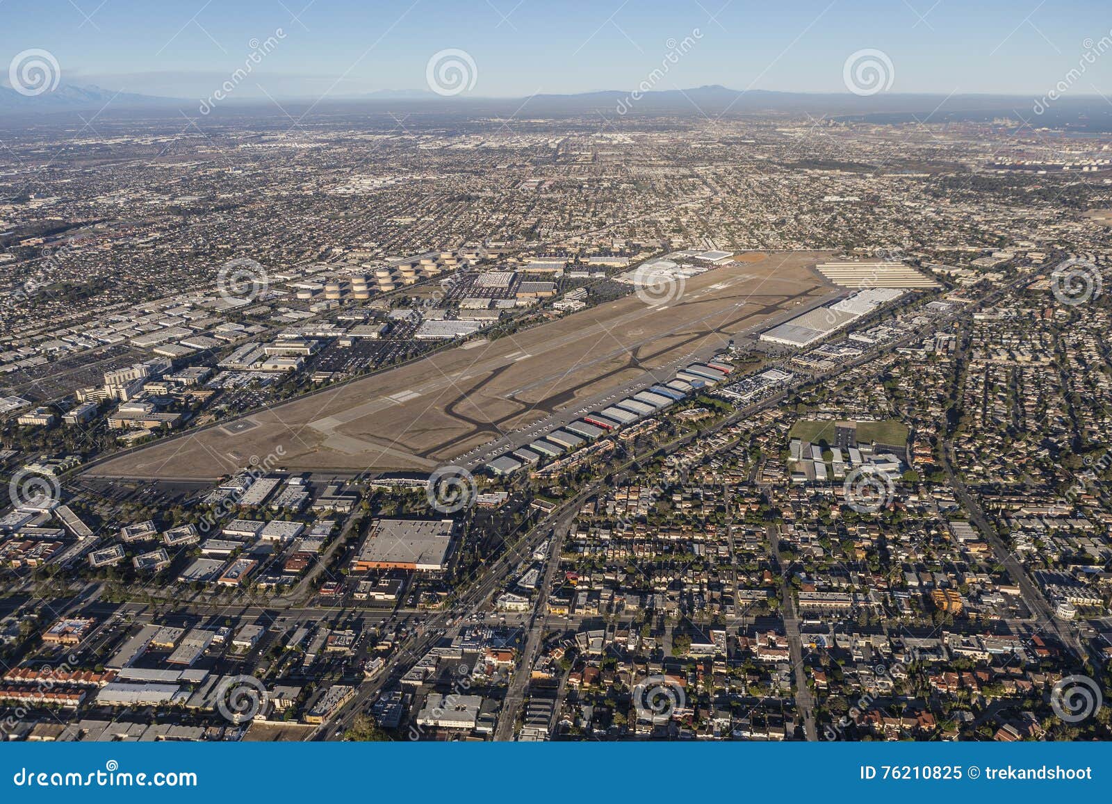 Torrance California Aerial View Stock Afbeelding - Image of engelen ...