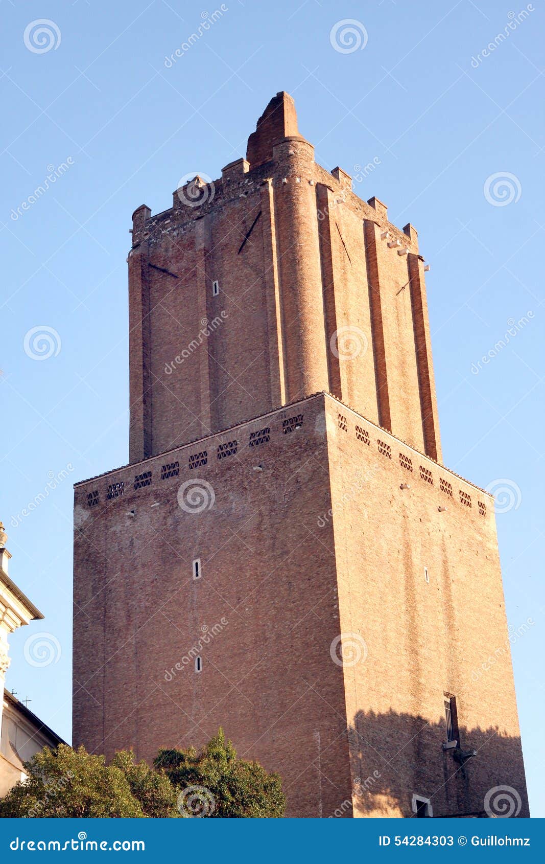 Torre antigua Roma Italia imagen de archivo. Imagen de romano - 54284303