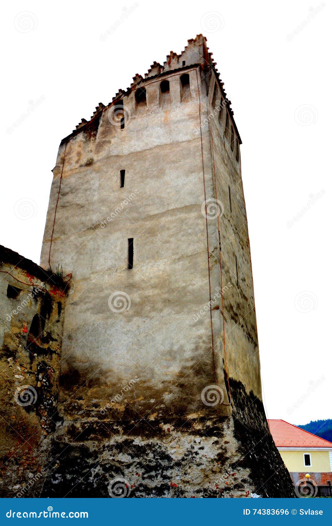 Torre Da Igreja Fortificada Codlea Foto de Stock - Imagem de ...