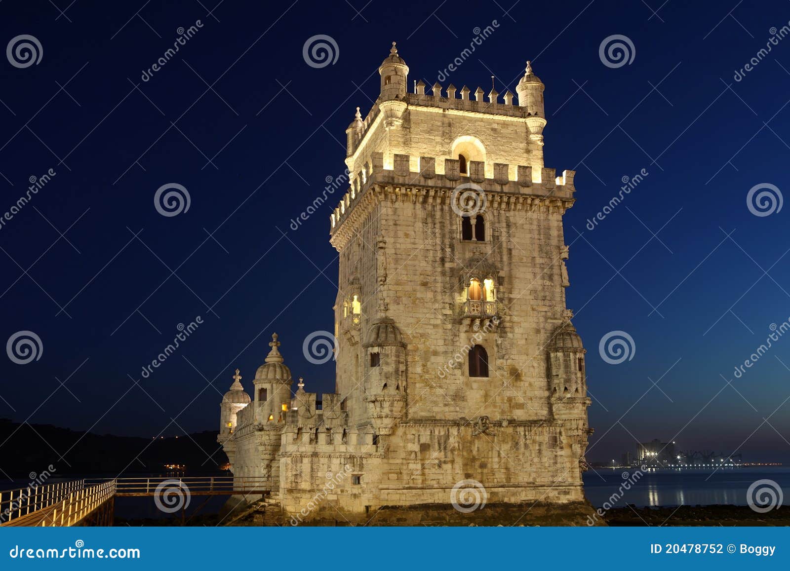 Torre de Belem stock photo. Image of heritage, coast - 20478752