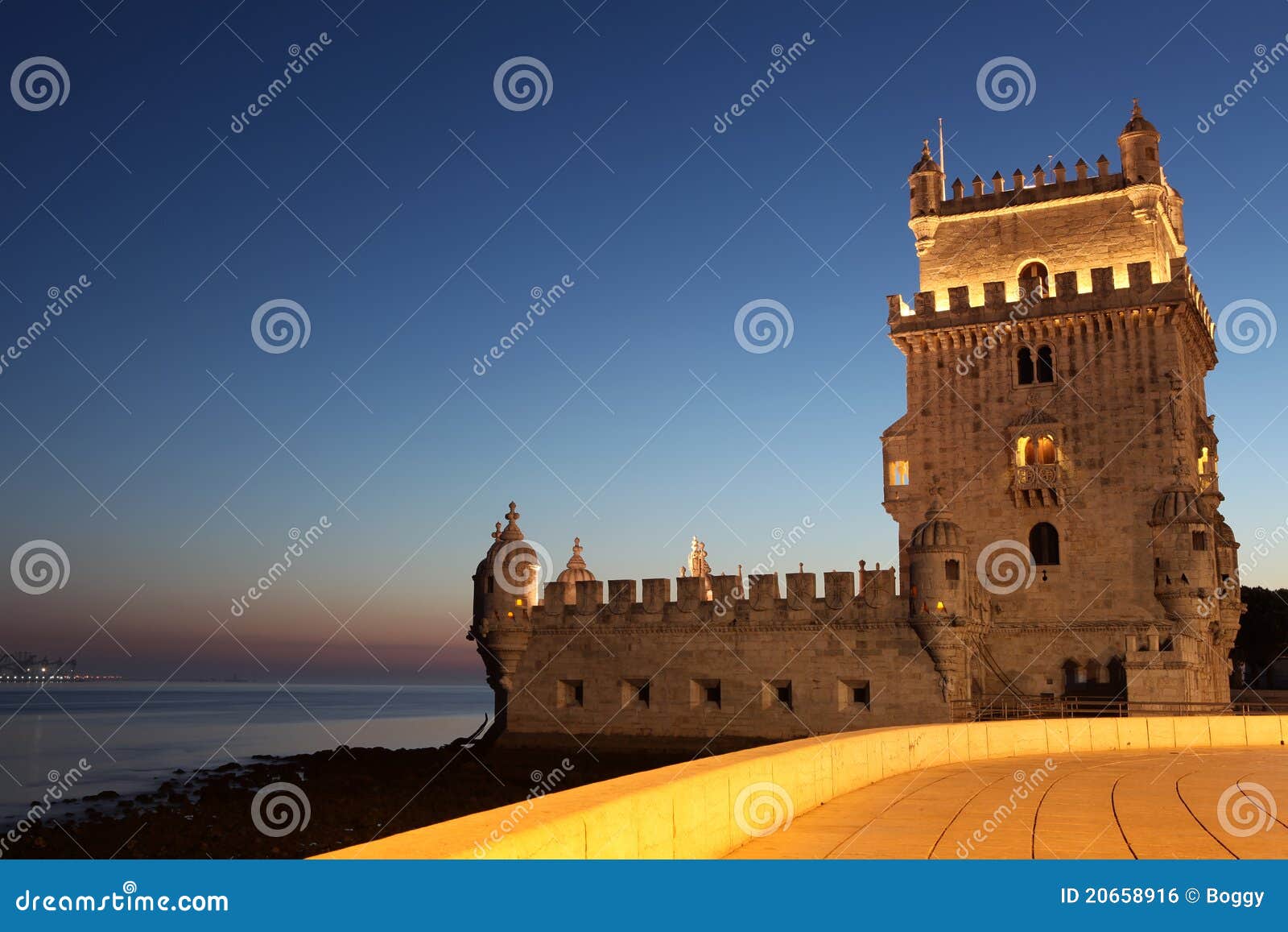 Torre de Belem stock photo. Image of building, historic - 20658916