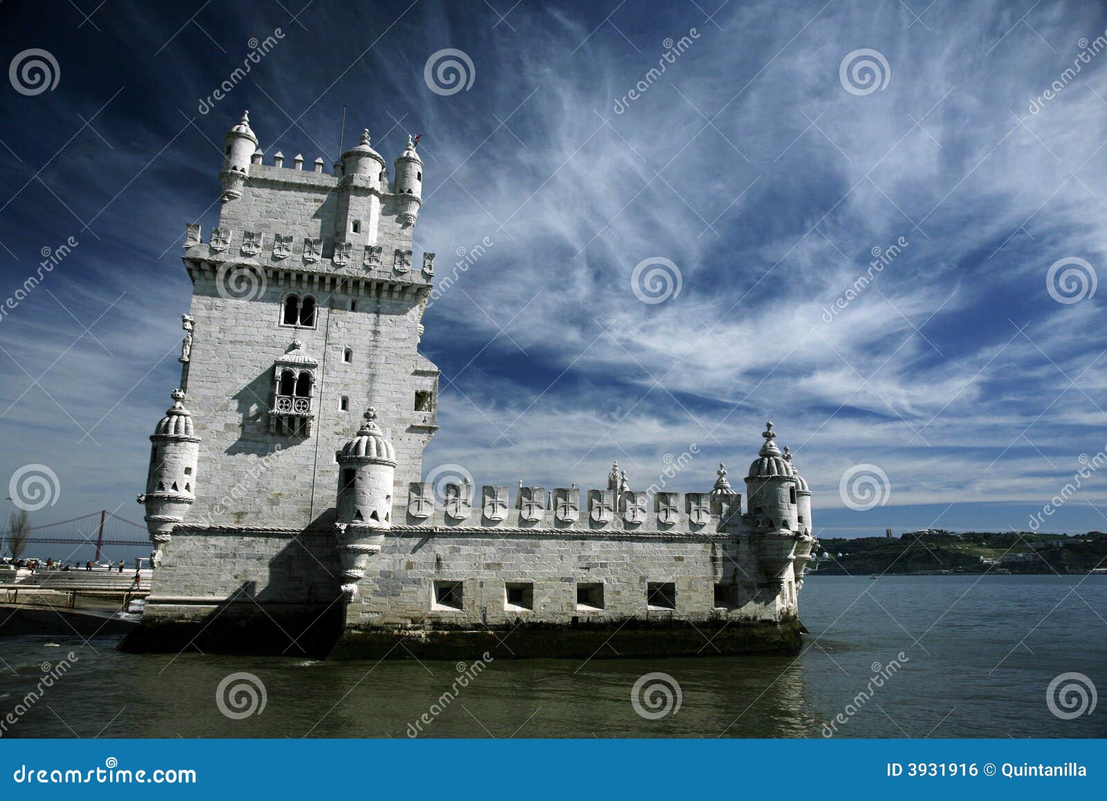 Torre de Belem foto de archivo. Imagen de pared, costa - 3931916